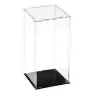 Acrylic Deluxe Clear Display Case - Medium Rectangle Box 12" x 12" x 6 ...
