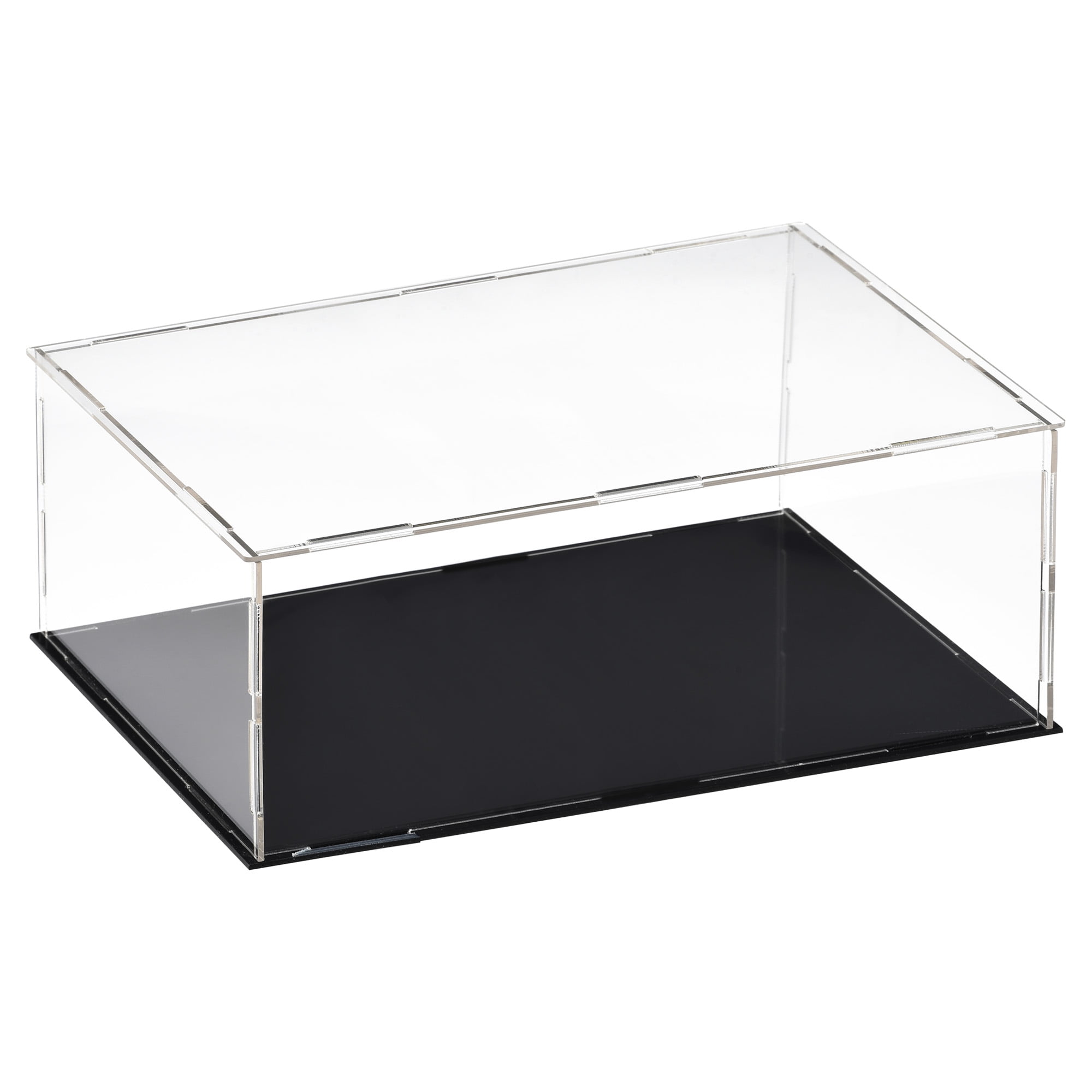 Uxcell Acrylic Clear Display Case Box Dustproof Protection Showcase ...