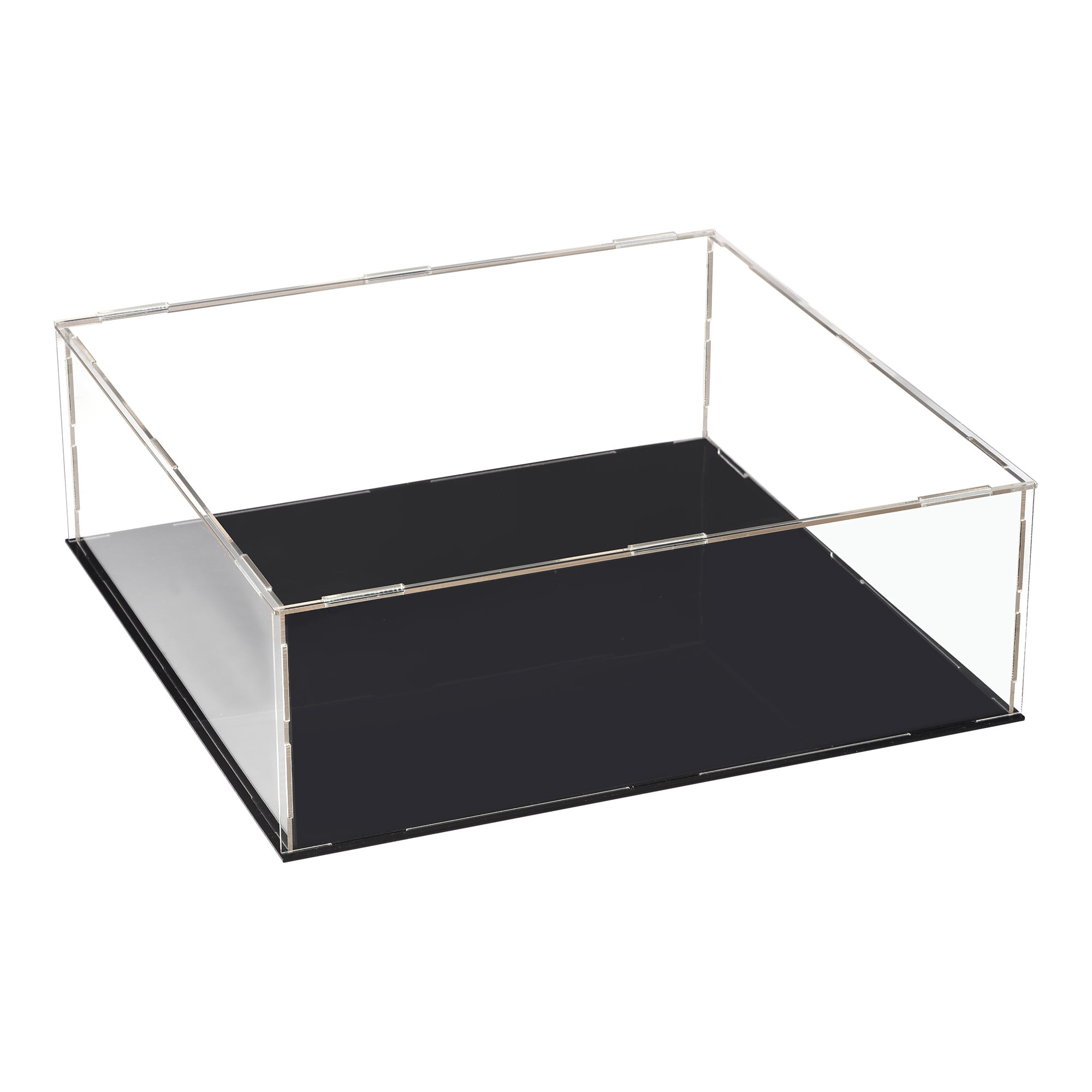 Uxcell Acrylic Clear Display Case Box Dustproof Protection Showcase ...