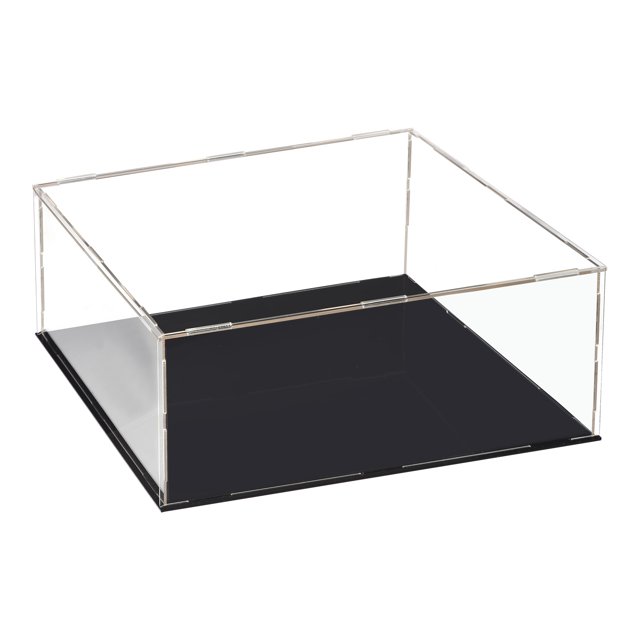 Uxcell Acrylic Clear Display Case Box Dustproof Protection Showcase ...