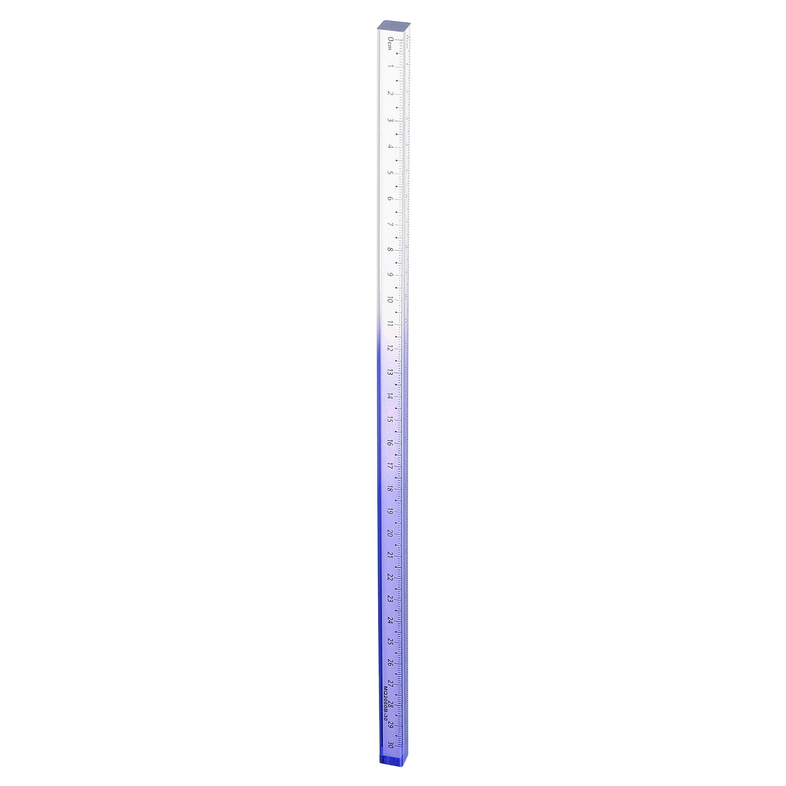 Uxcell Acrylic Clear Straight Rulers 30cm Metric Transparent Gradient ...