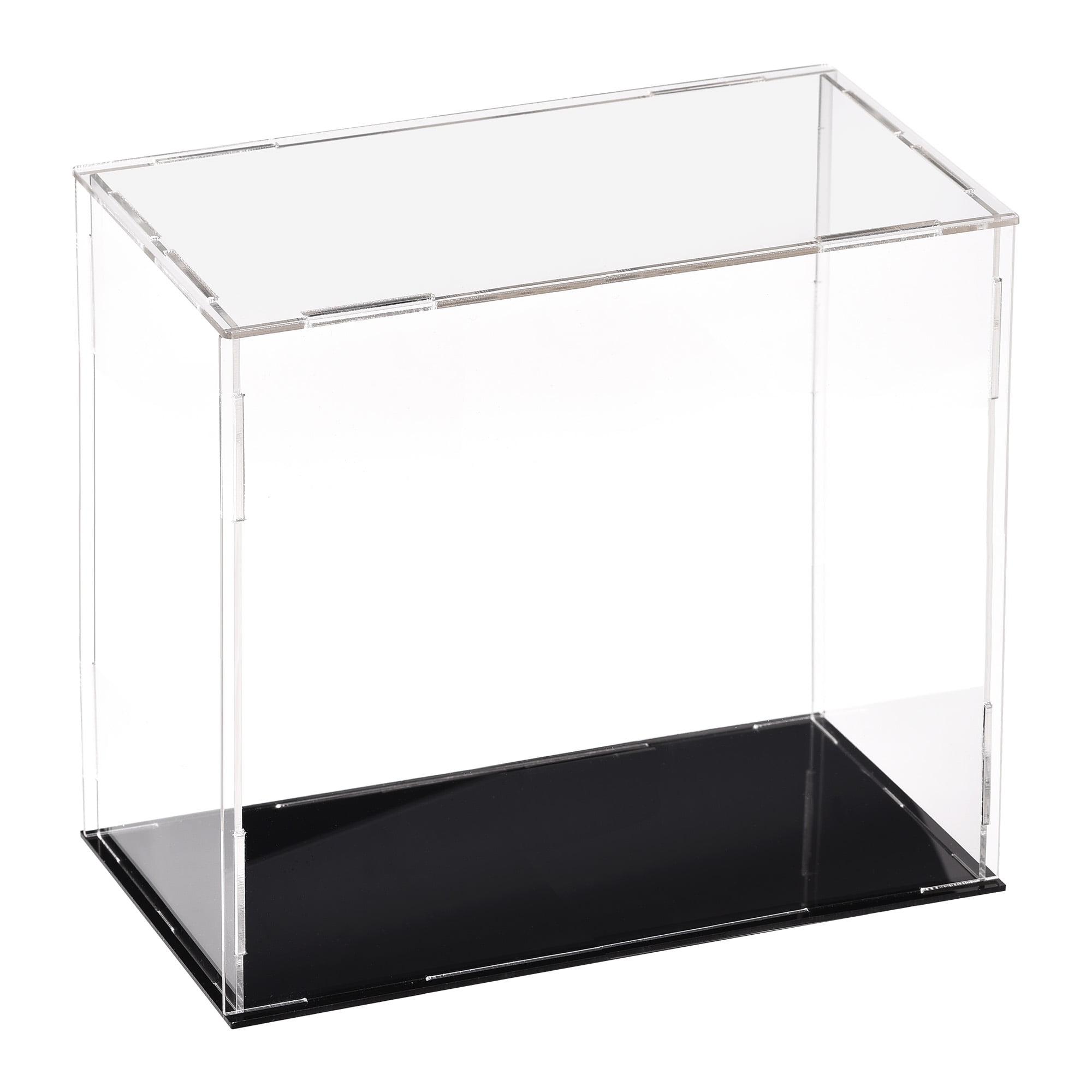 Uxcell Acrylic Display Case Box Dustproof Protection Showcase Cube ...