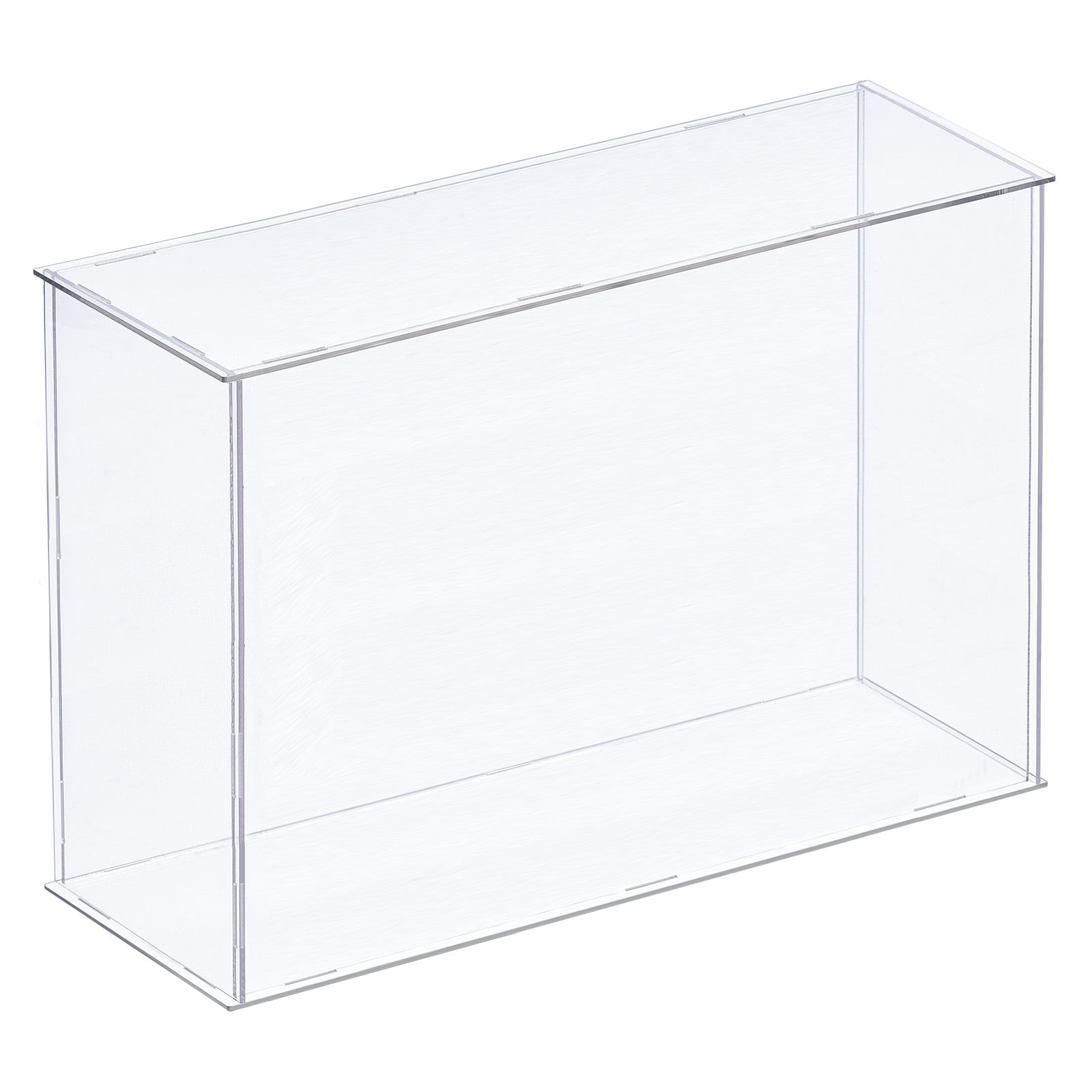 Uxcell Acrylic Display Case Plastic Box Cube Storage Box Assemble ...