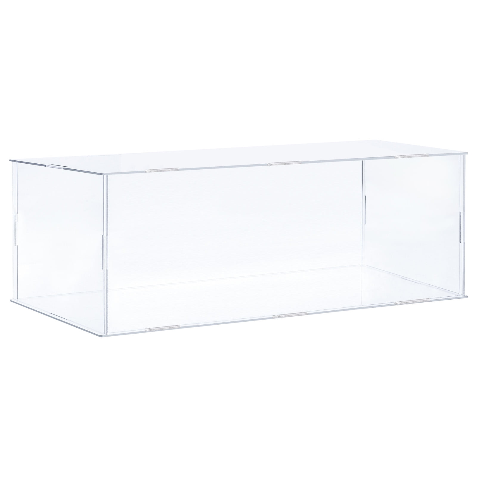 Uxcell Acrylic Display Case Plastic Box Cube Storage Box Assemble ...