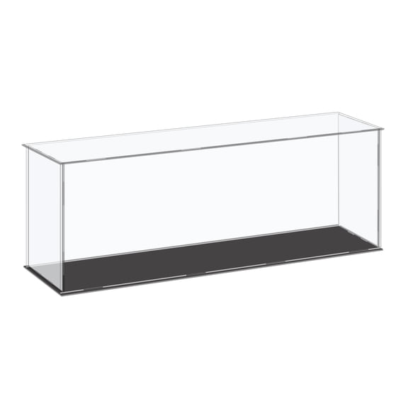 Uxcell Transparent Acrylic Display Case, Dustproof Showcase, Plastic ...