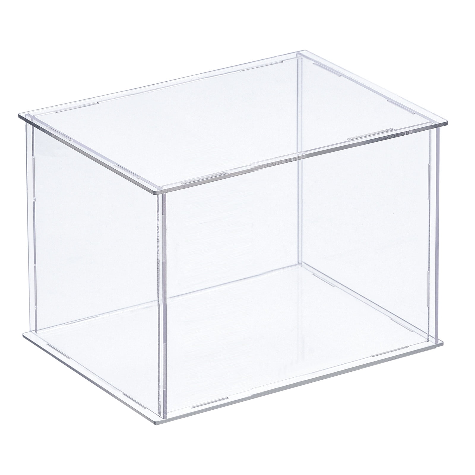 Uxcell Acrylic Display Case, Transparent Plastic Cube Box, 16x11x10.5cm ...