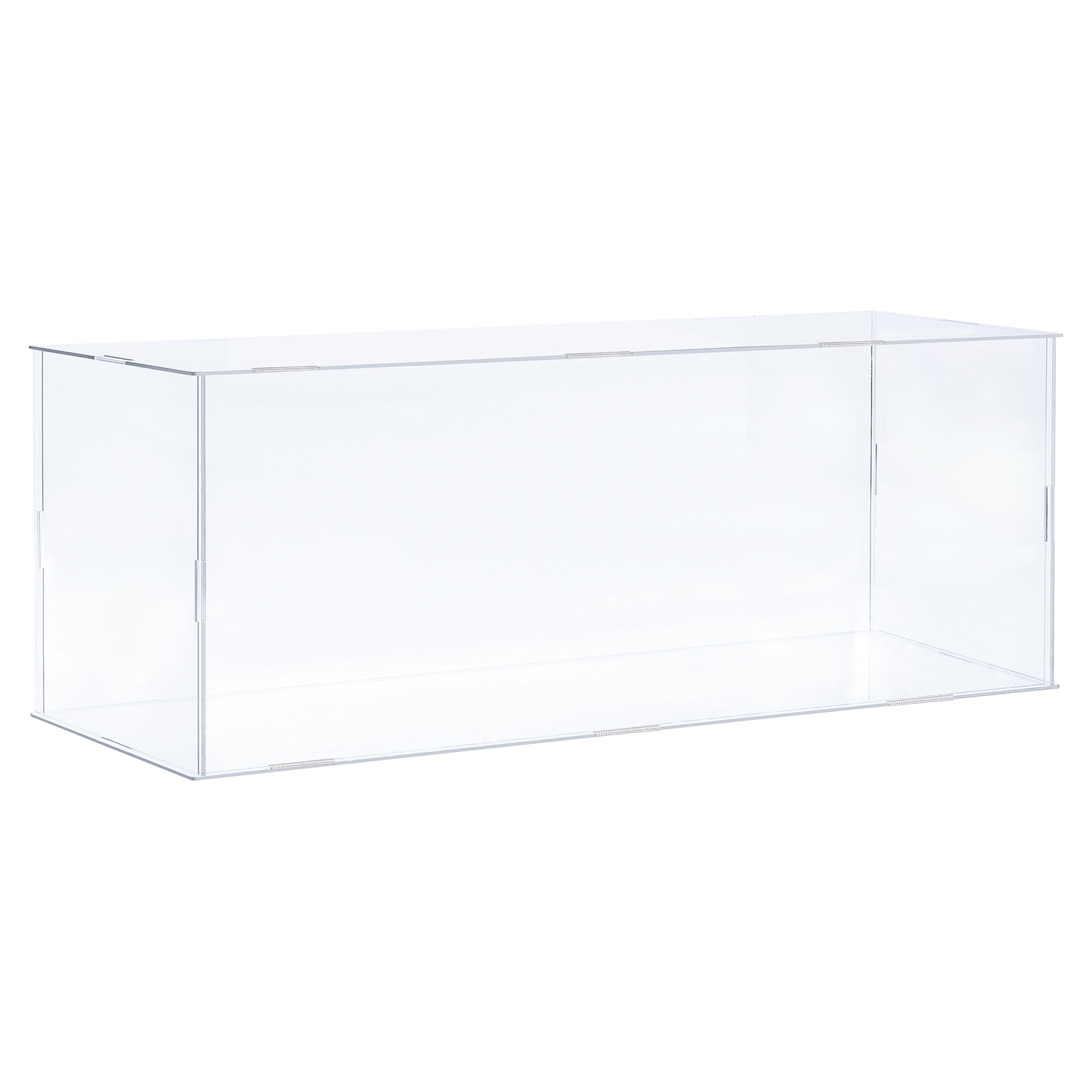 Uxcell Acrylic Display Case Plastic Box Cube Storage Box Transparent ...