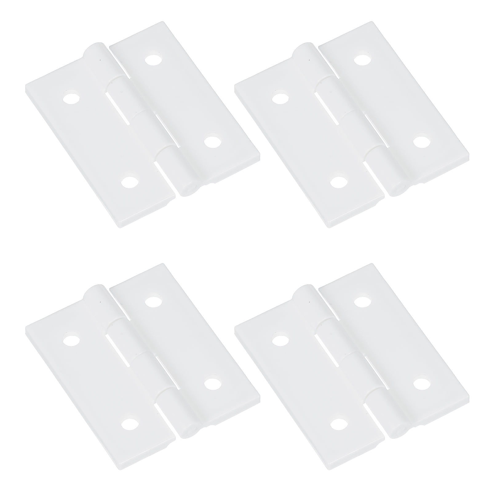 Uxcell Acrylic Hinges Plastic Clear Hinge 45x38mm Folding Hinges for ...