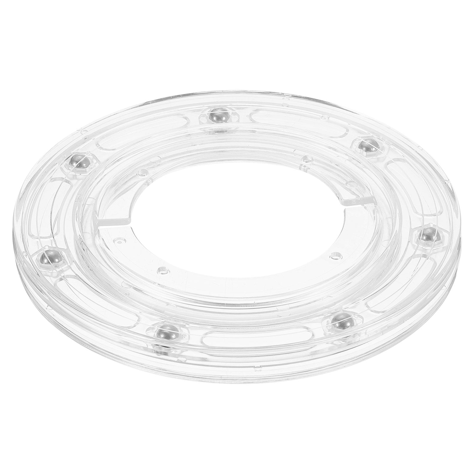 Uxcell Acrylic Lazy Susan Turntable, 5.5 Inch Clear Turntable Organizer ...