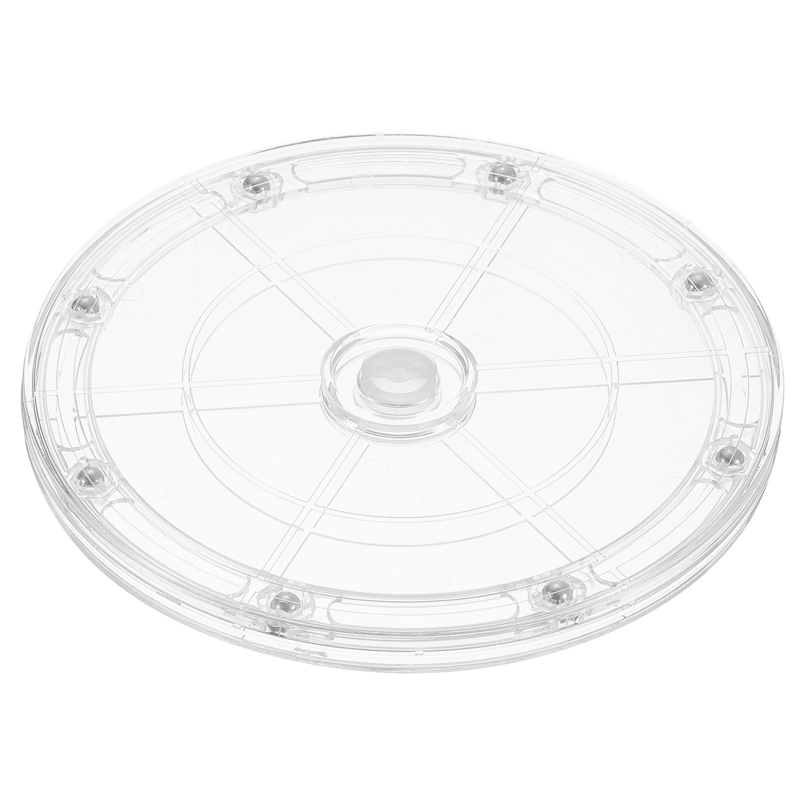 Uxcell Acrylic Lazy Susan Turntable, 7 Inch Clear Turntable Organizer ...