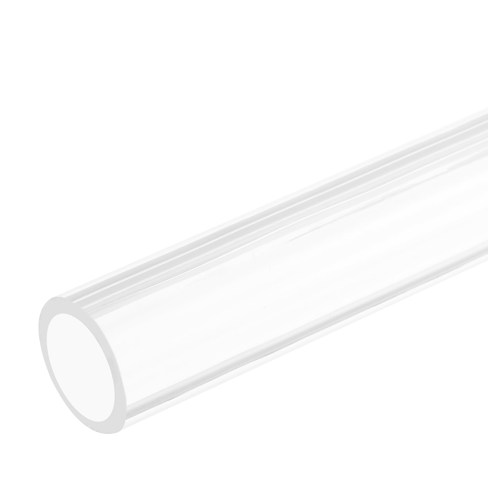 Uxcell Transparent Rigid Acrylic Pipe 17 mm ID x 23mm OD x 305mm Round ...