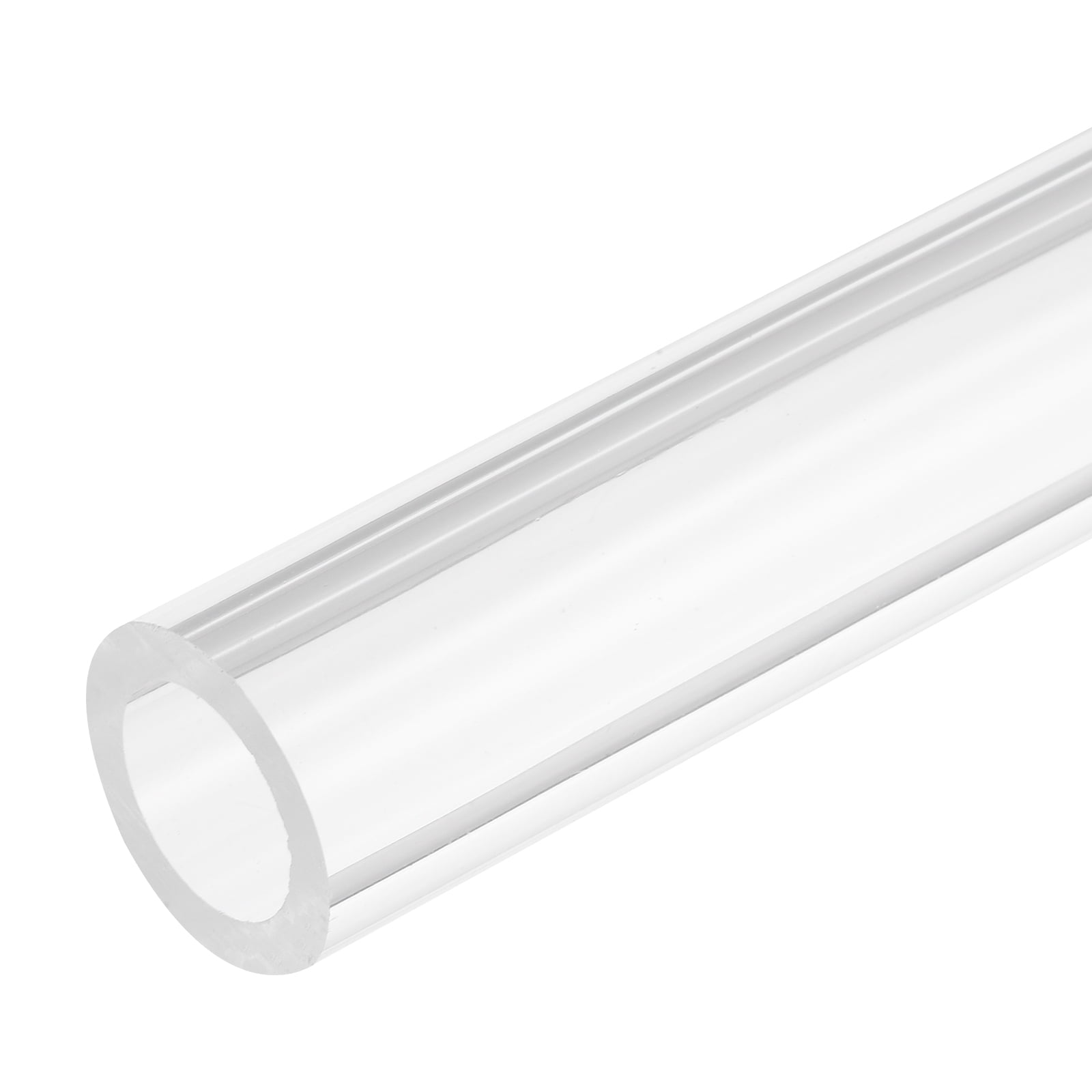 Uxcell Transparent Rigid Acrylic Pipe 20 mm ID x 30mm OD x 305mm Round Tube - Walmart.com