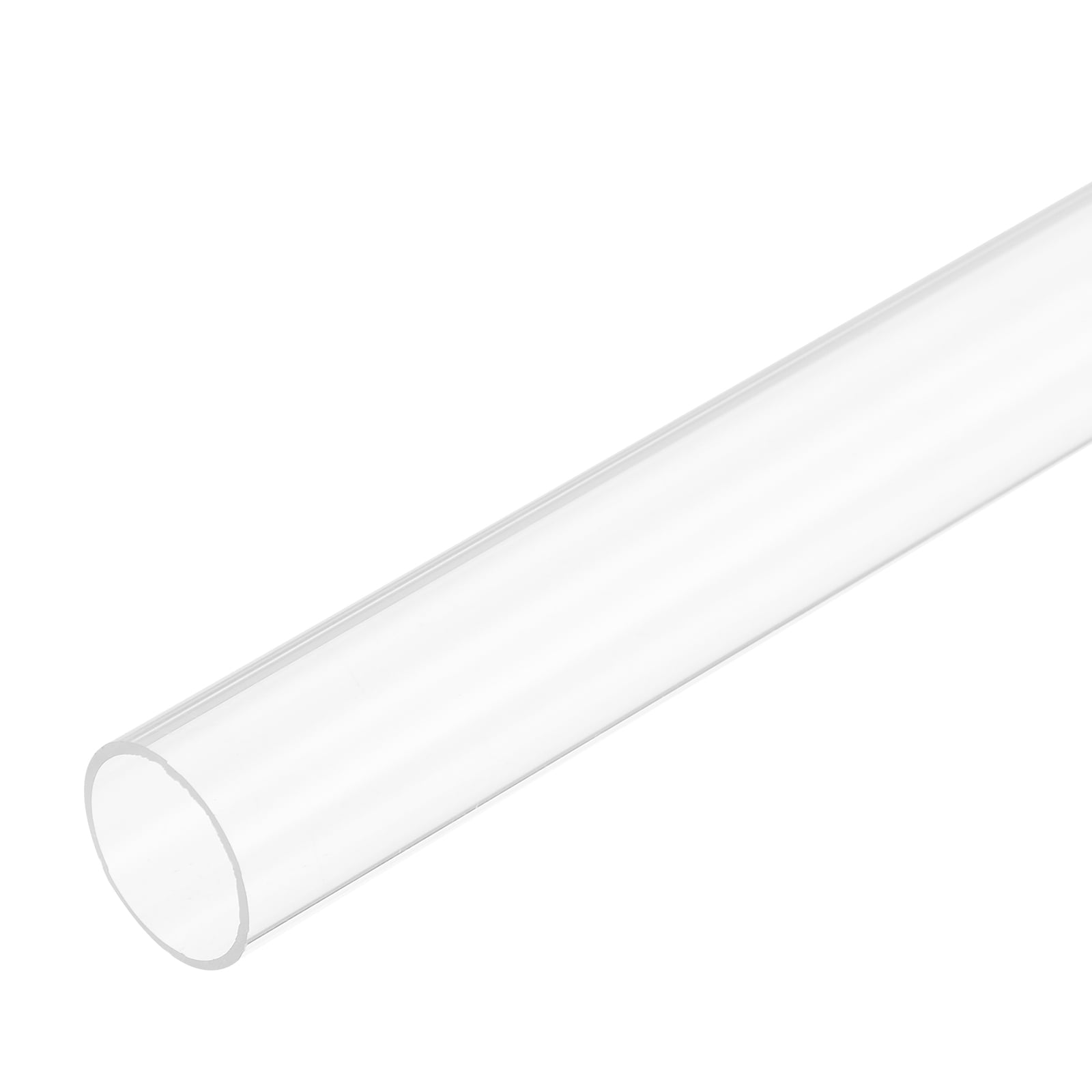 Uxcell Transparent Rigid Acrylic Pipe 14 mm ID x 16mm OD x 305mm Round ...