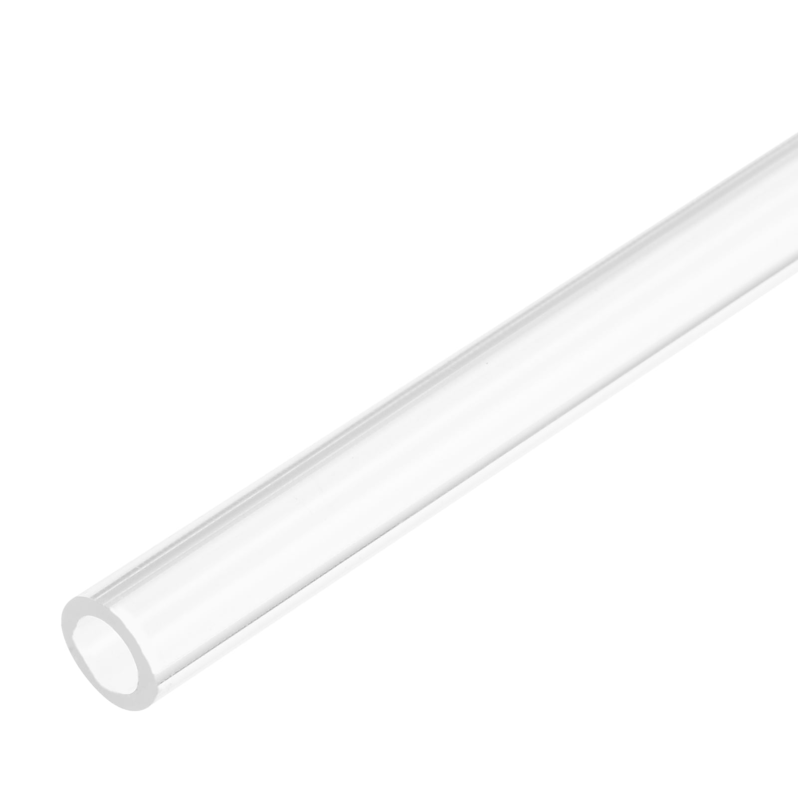 Uxcell Transparent Rigid Acrylic Pipe 13 mm ID x 17mm OD x 305mm Round ...