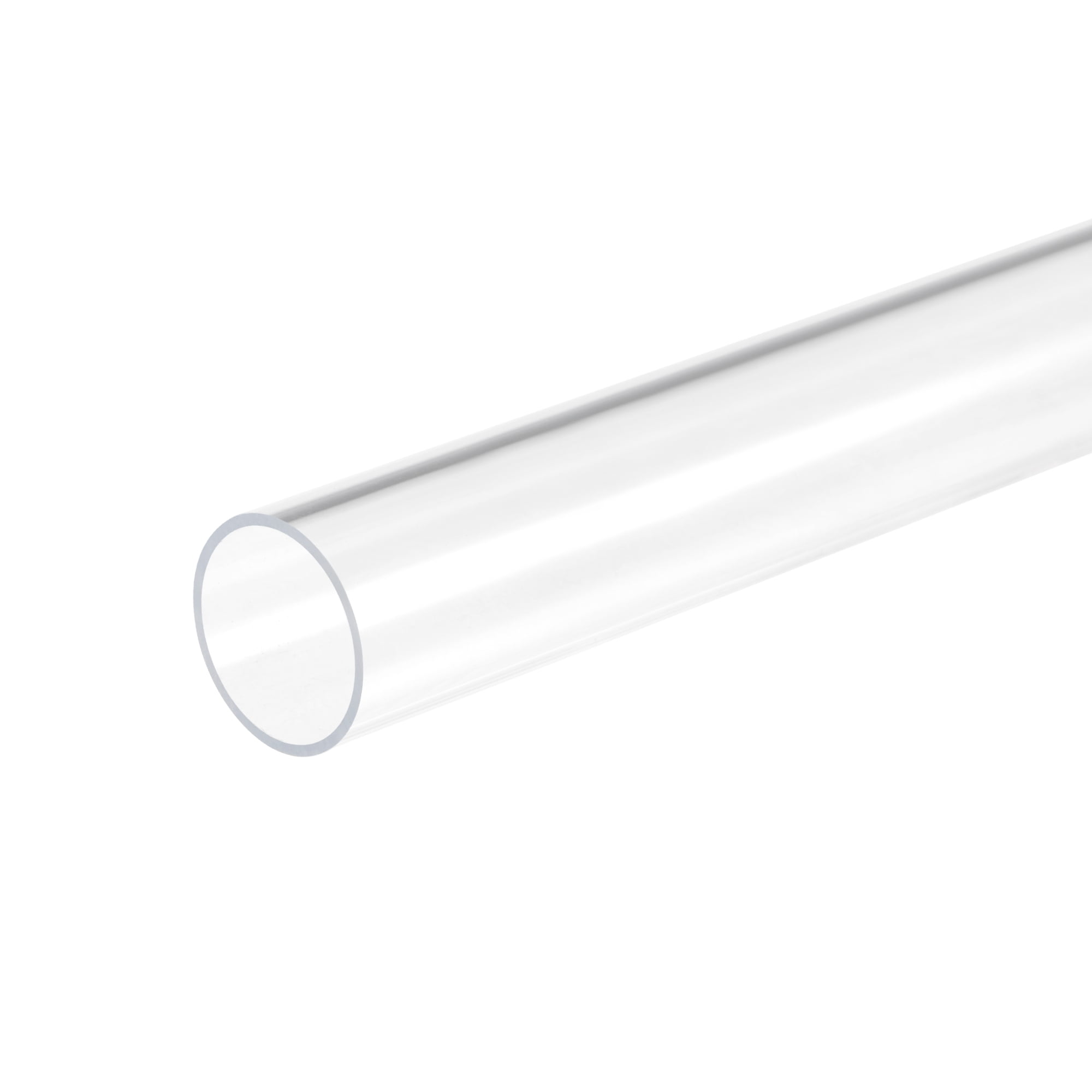 Uxcell 18mm ID x 20mm OD x 305mm Rigid Acrylic Pipe Round Tube ...