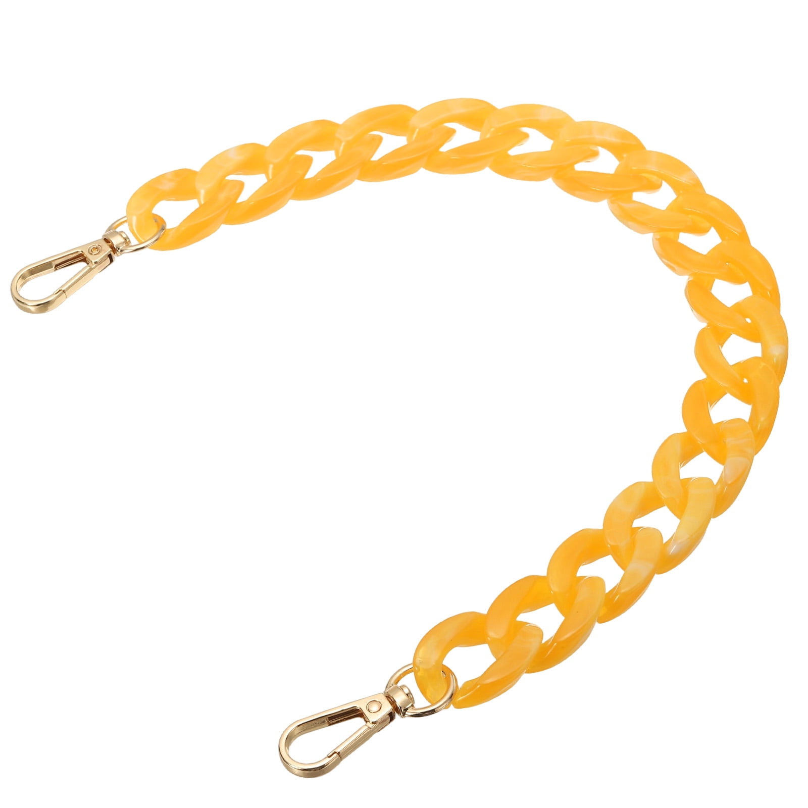 Uxcell Acrylic Purse Strap, 15 inch Acrylic Chain Purse Straps ...