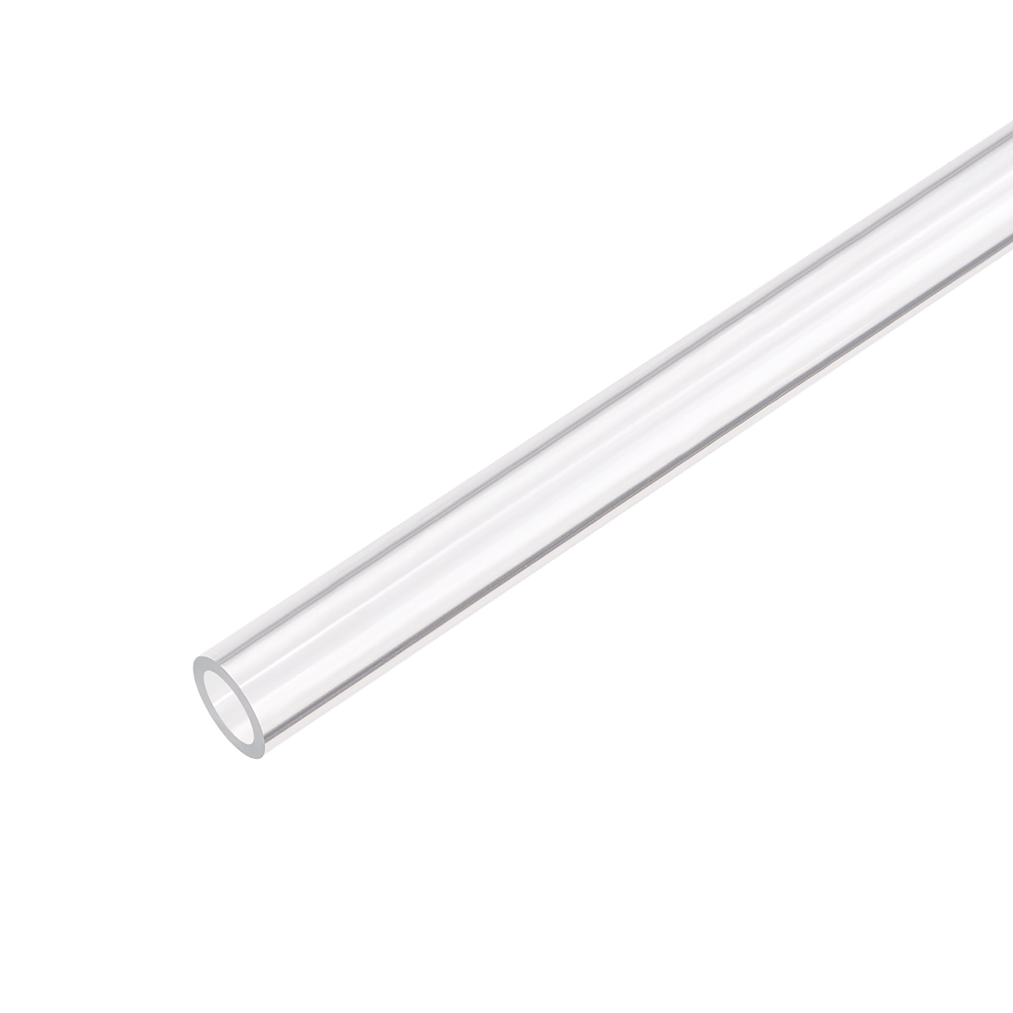 Uxcell Acrylic Rigid Round Tubing Tubes 0.2" ID x 0.31" OD - Walmart.com