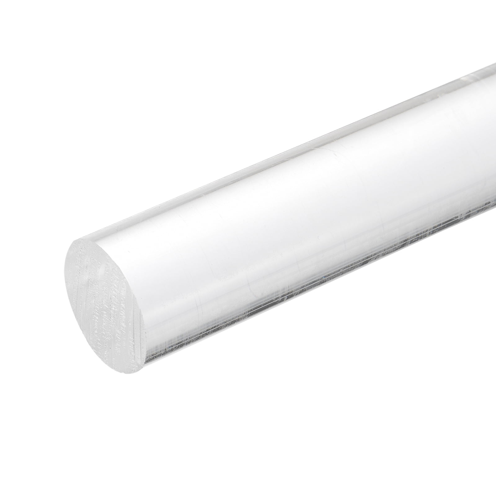 Uxcell Acrylic Round Rods 1" x 4" Clear Acrylic Dowel Rods Sticks ...