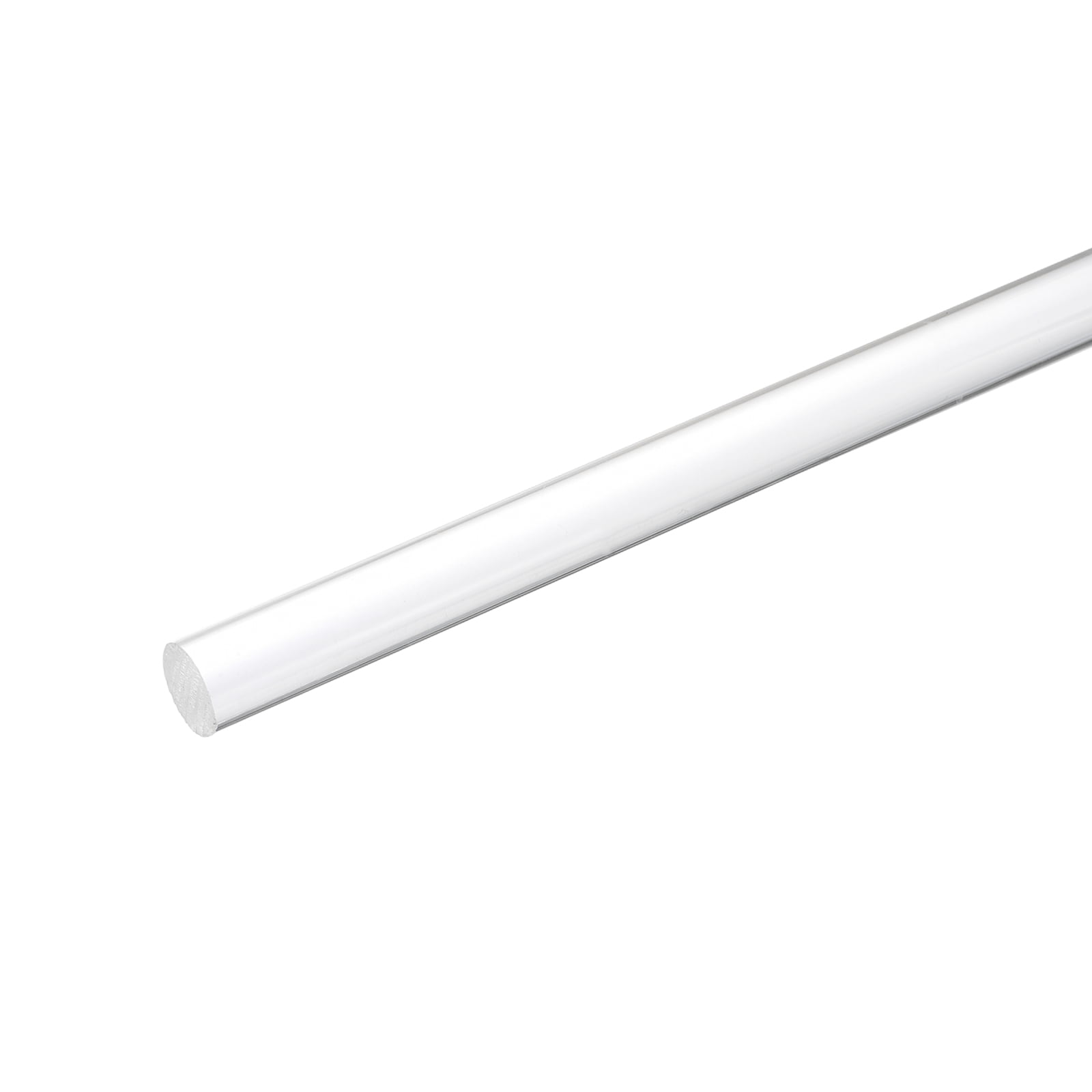 Uxcell Acrylic Round Rods 3/4" x 10" Clear Acrylic Dowel Rods Sticks ...