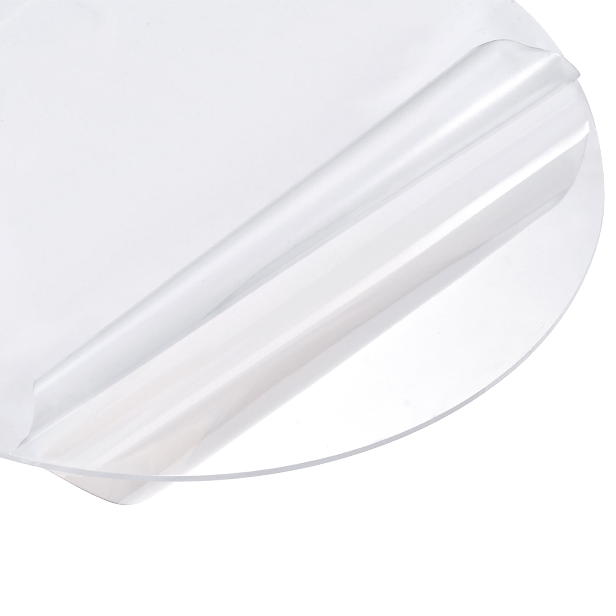 Uxcell Acrylic Sheet Circle Round Disc,Clear,0.06" Thick,14" Diameter ...