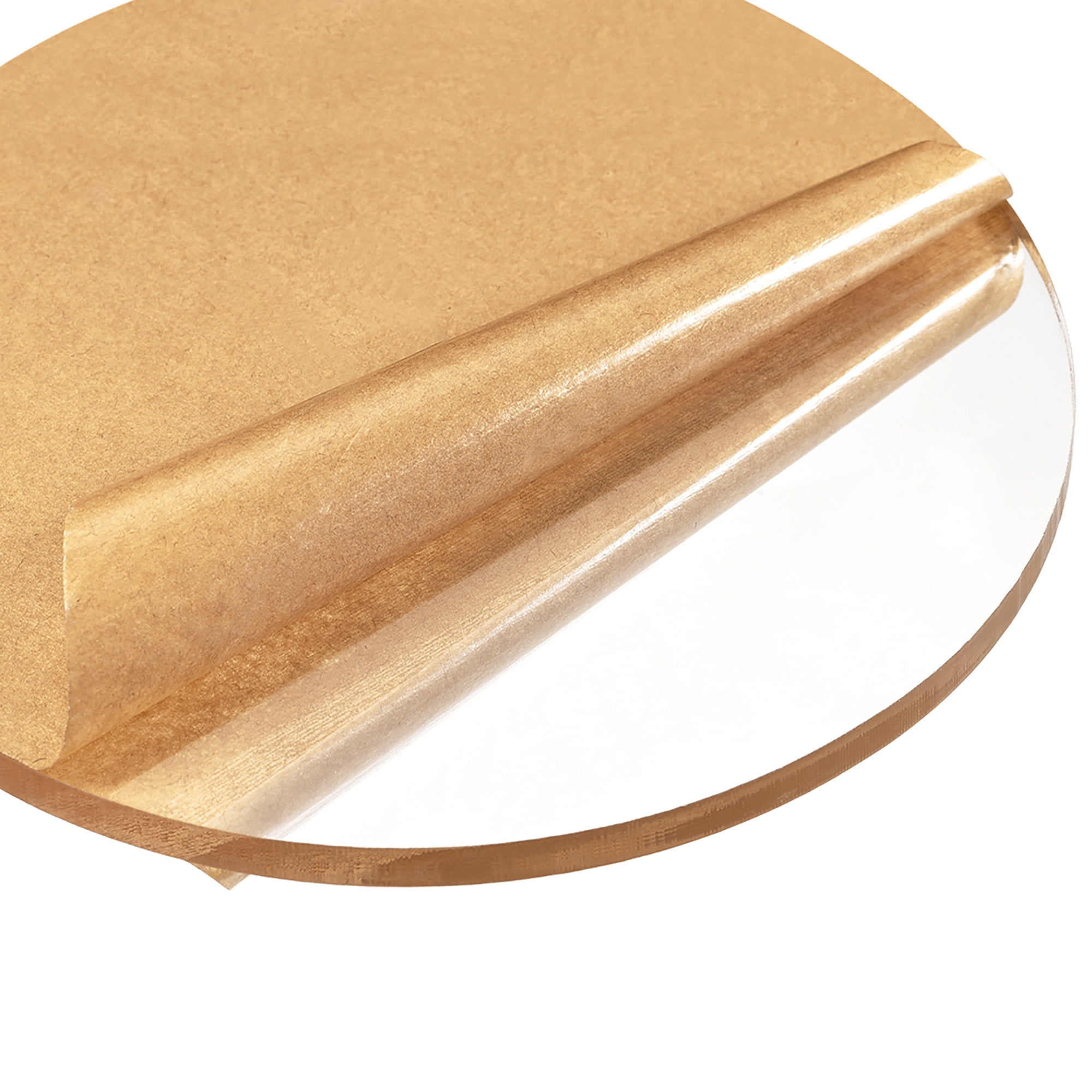 Uxcell Acrylic Sheet Circle Round Disc,Clear,0.31" Thick,8" Diameter ...