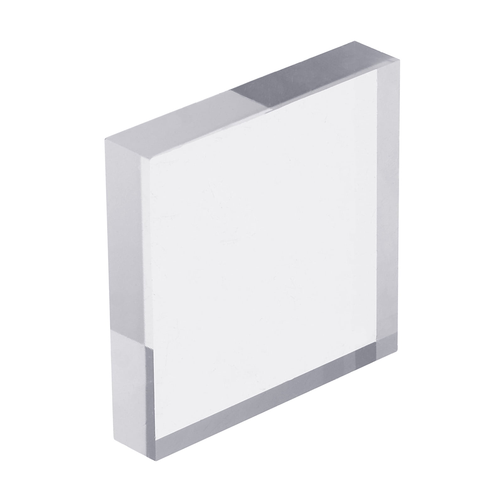 Uxcell Acrylic Stamp Block, 1 Pack Clear Stamping Block Mounting Block ...