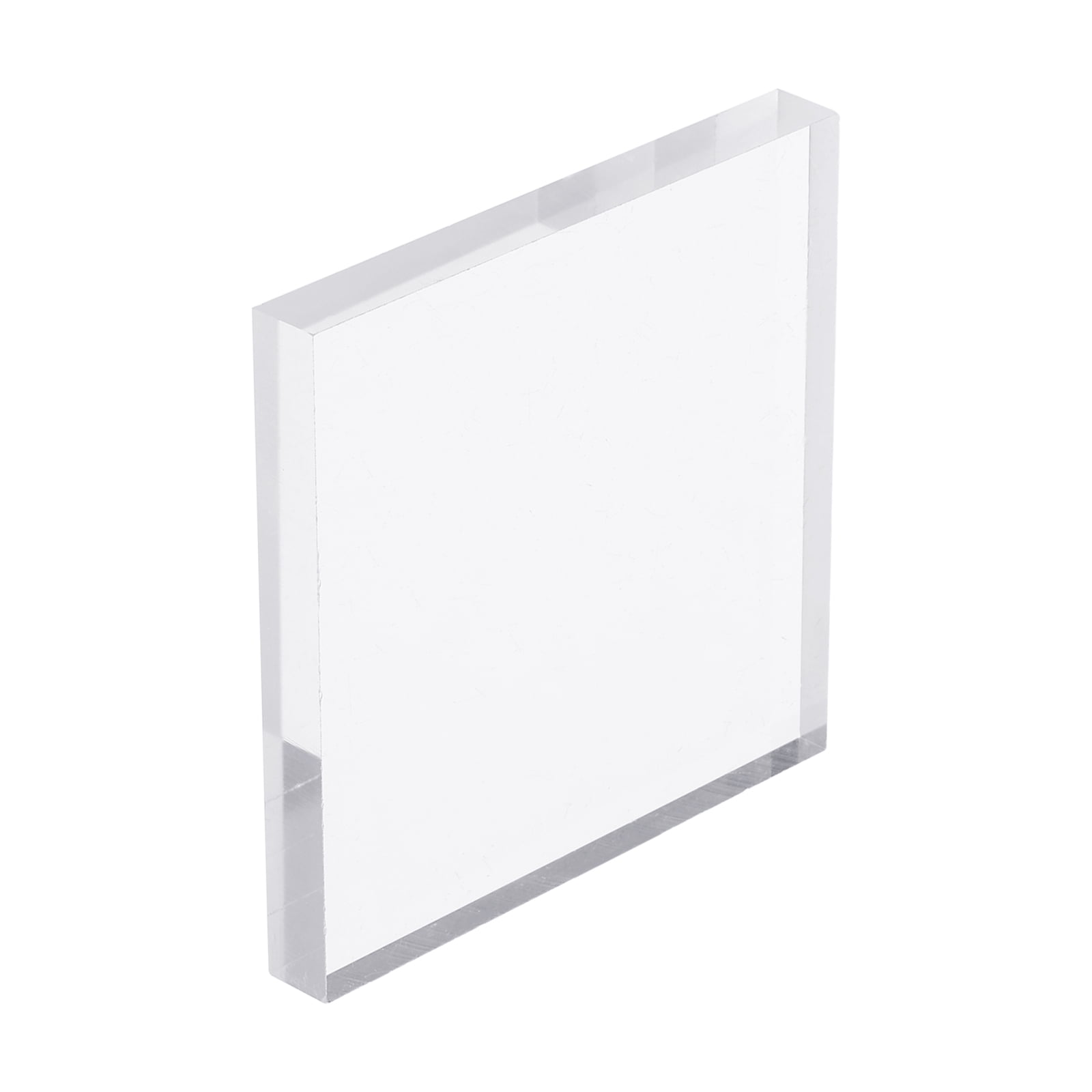 Uxcell Acrylic Stamp Block, 1 Pack Clear Stamping Block Mounting Blocks ...