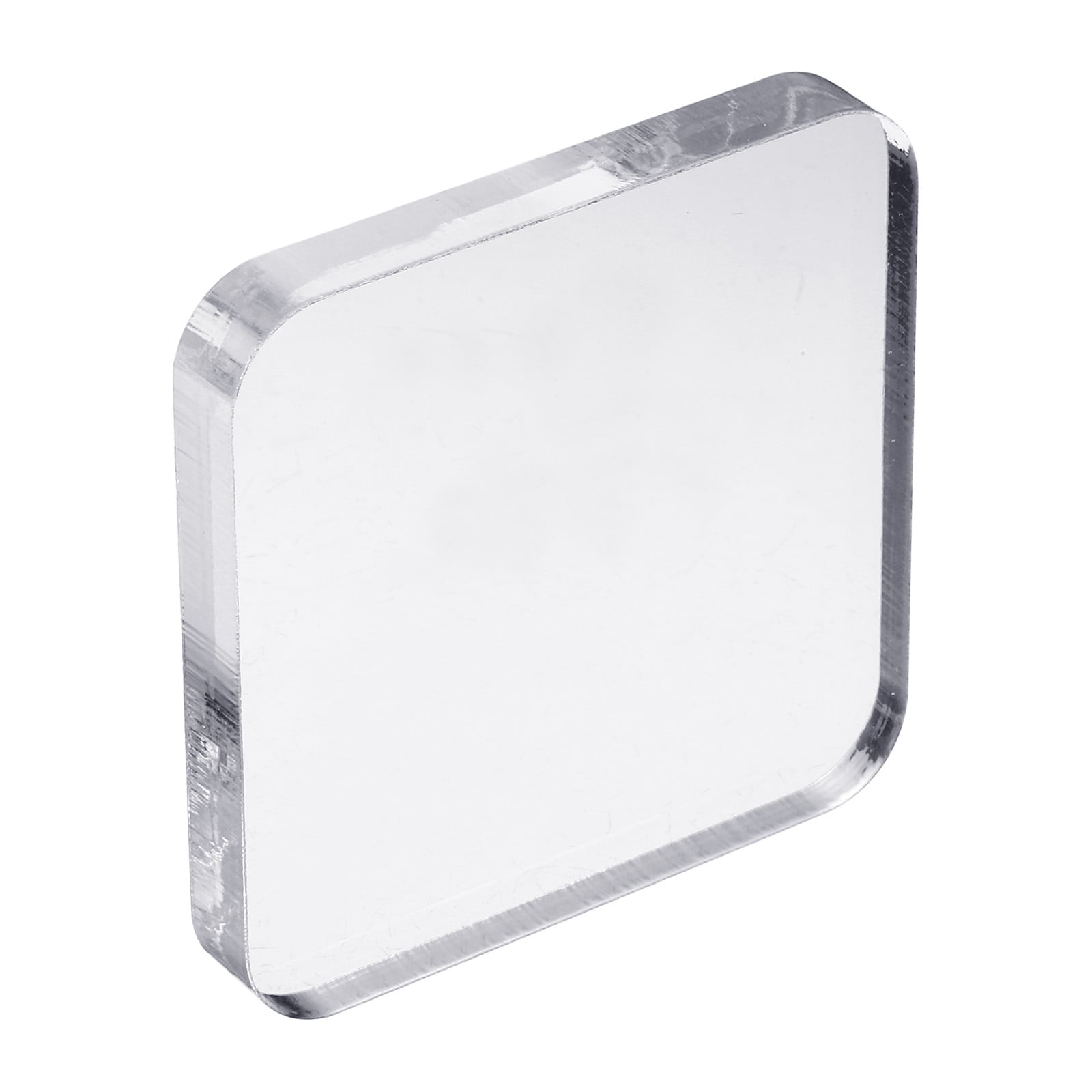 Uxcell Acrylic Stamp Block, 1 Pack Clear Stamping Block Mounting Blocks ...