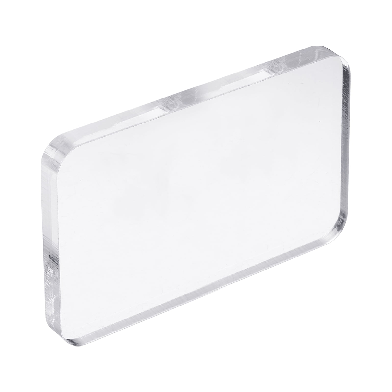 Uxcell Acrylic Stamp Block, 1 Pack Transparent Stamping Block Mounting ...