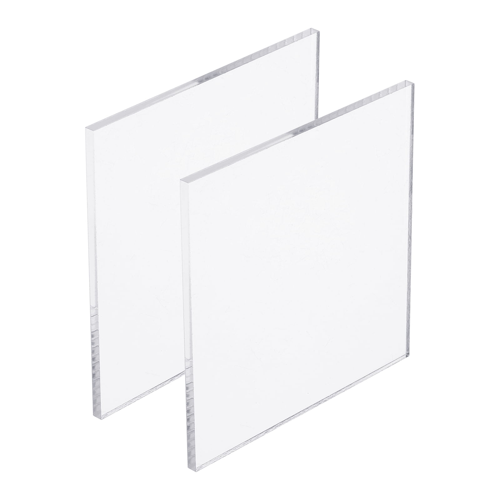 Uxcell Acrylic Stamp Block, 2 Pack Clear Stamping Mounting Blocks Set ...
