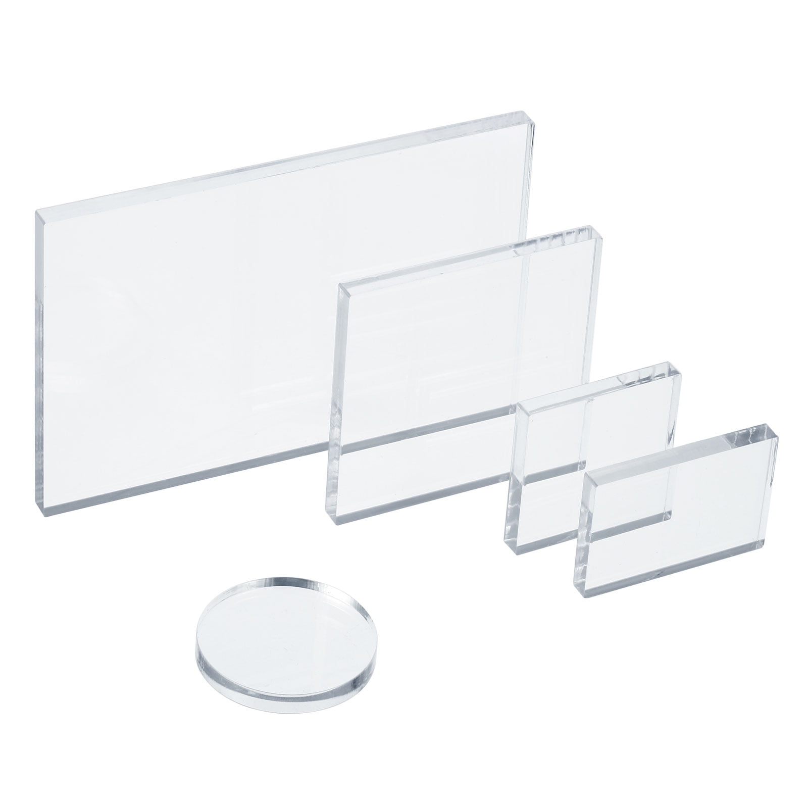 Uxcell Acrylic Stamp Block Clear Stamping Block Decorative Mounting ...