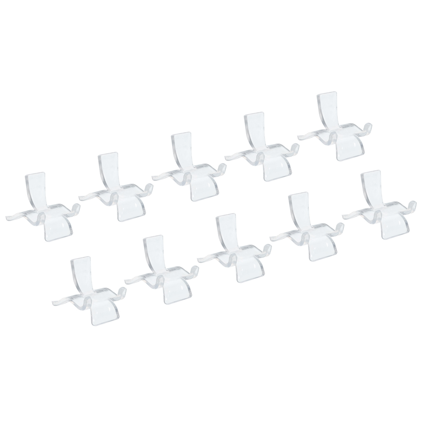 Uxcell Acrylic Stand Displays Base Transparent Small for Crystal Stone ...