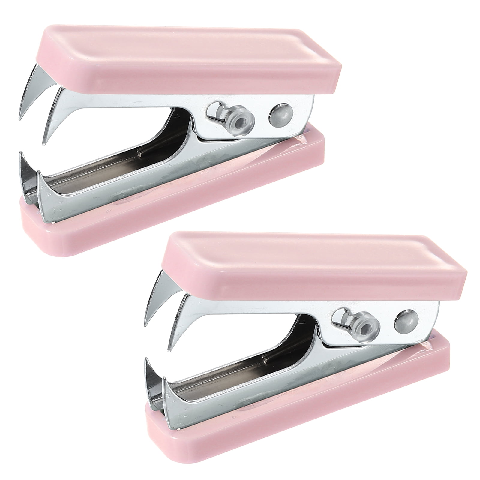 Uxcell Acrylic Staple Remover, 2 Pcs Heavy Duty Staple Puller Removal ...