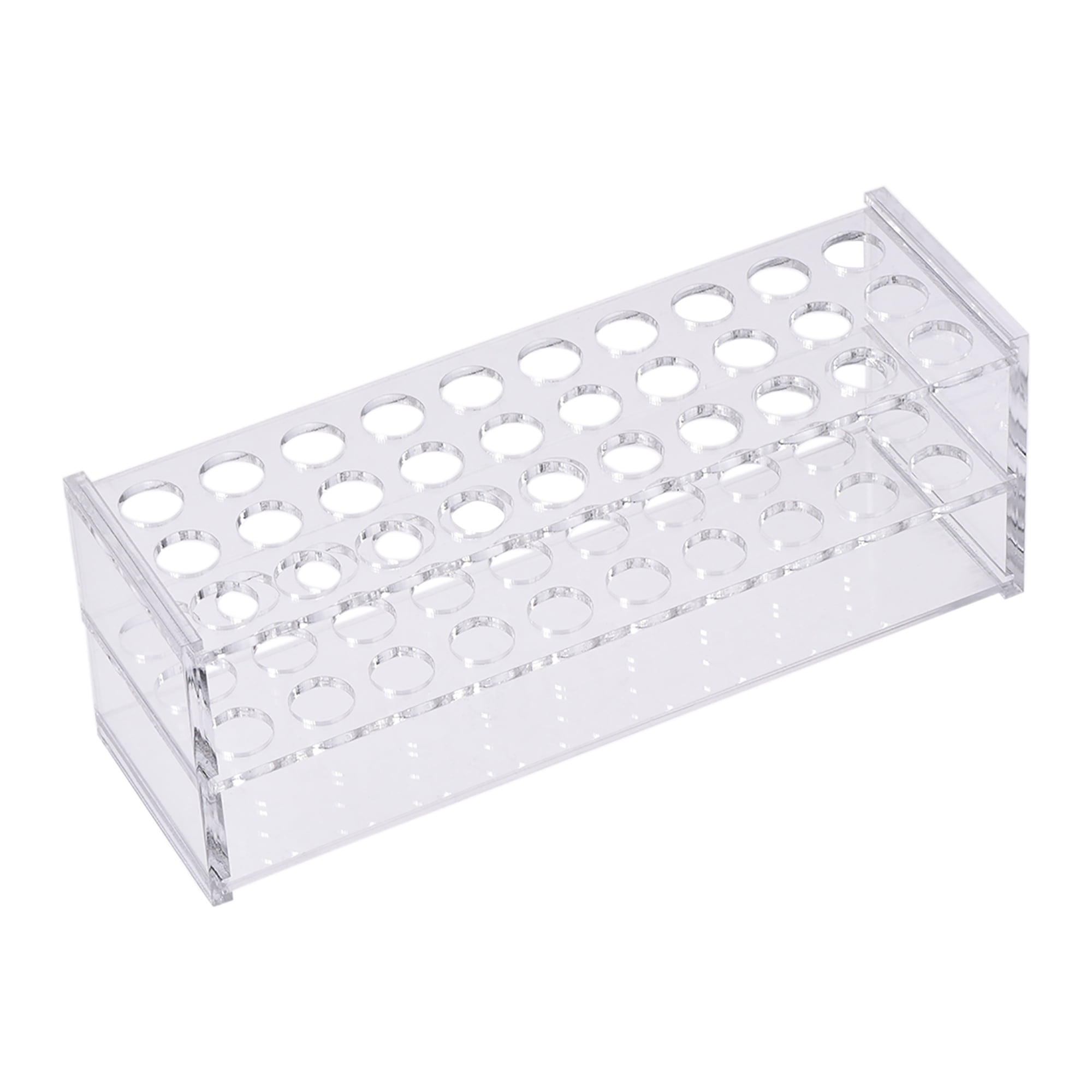 Uxcell Acrylic Test Tube Holder Rack 3x10 Wells for 0.43"- 0.51 ...