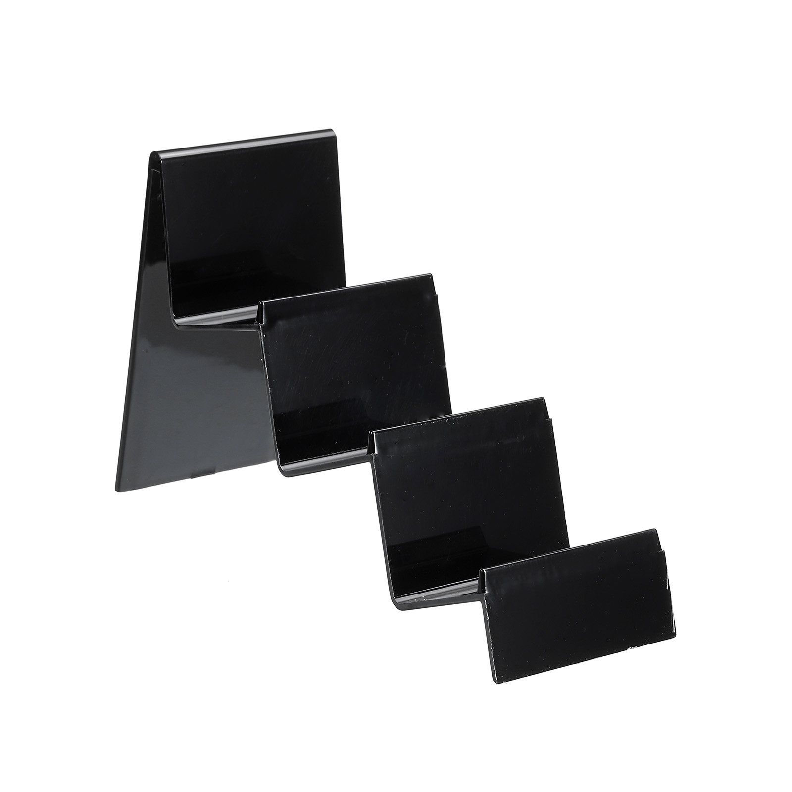 Uxcell Acrylic Wallet Display Stand Holder Storage Rack Shelf Organizer ...