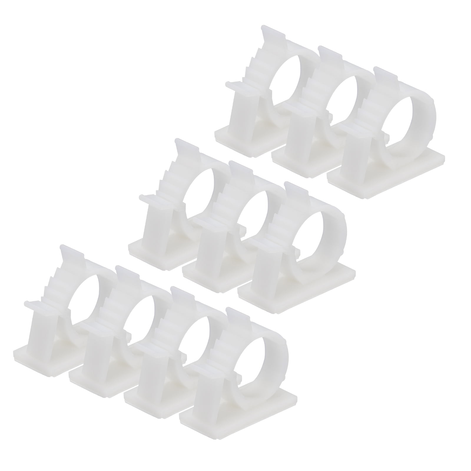 Uxcell Adhesive Cable Management Clip 30Pcs PE Cord Clamps 22 to 25mm ...