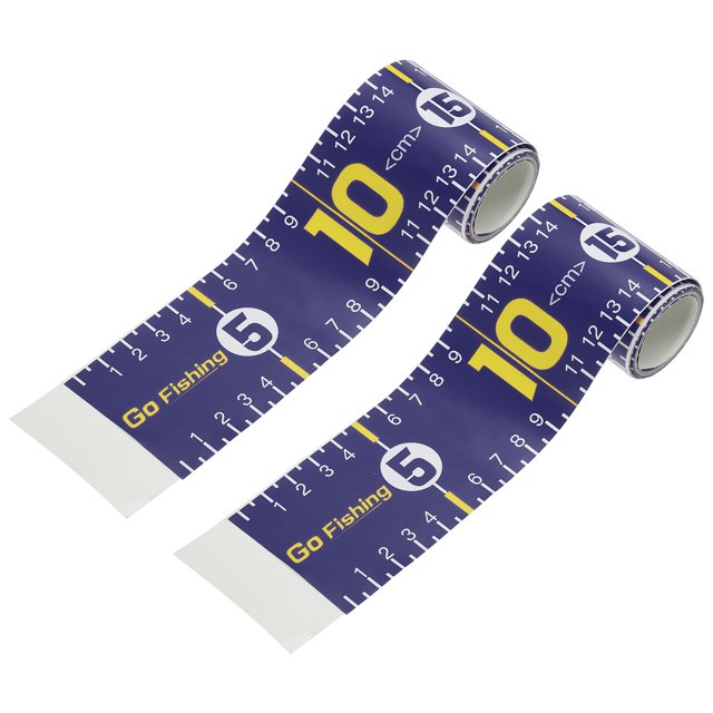 Uxcell Adhesive Fish Ruler, 2 Pack 51 Inch Fish Measuring Sticker ...
