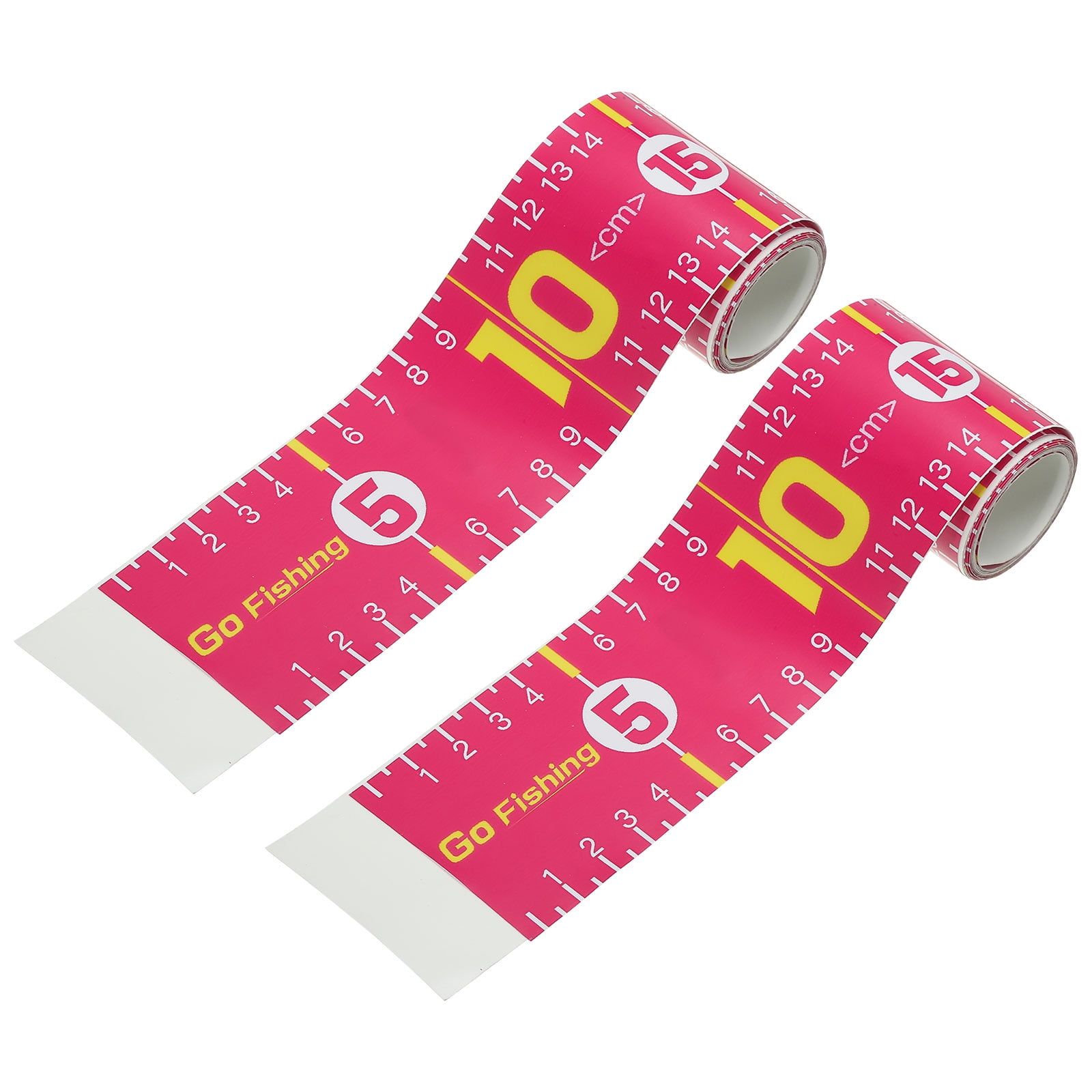 Uxcell Adhesive Fish Ruler, 2 Pack 51 Inch Fish Measuring Sticker ...