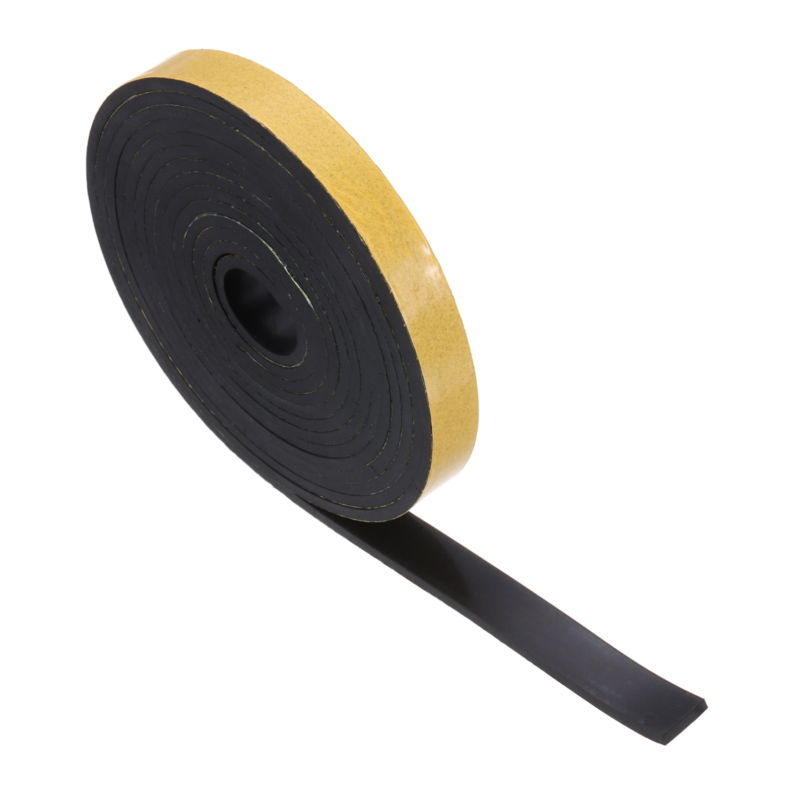Uxcell Adhesive Neoprene Rubber Strips Sheet 1/2" x 60" x 1/8" Thick ...