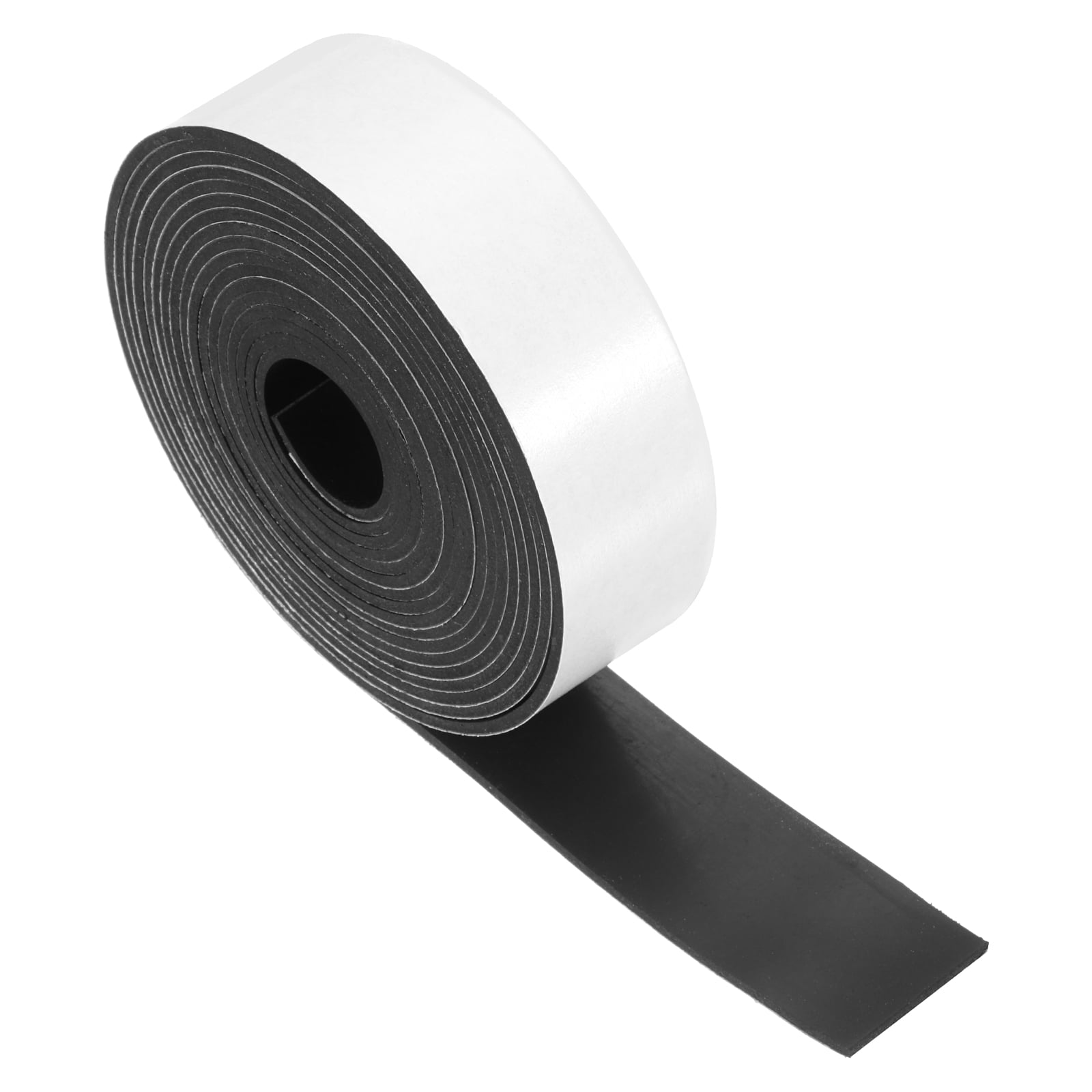 Uxcell Adhesive Neoprene Rubber Strips Sheet 1" x 120" x 1/16" White ...