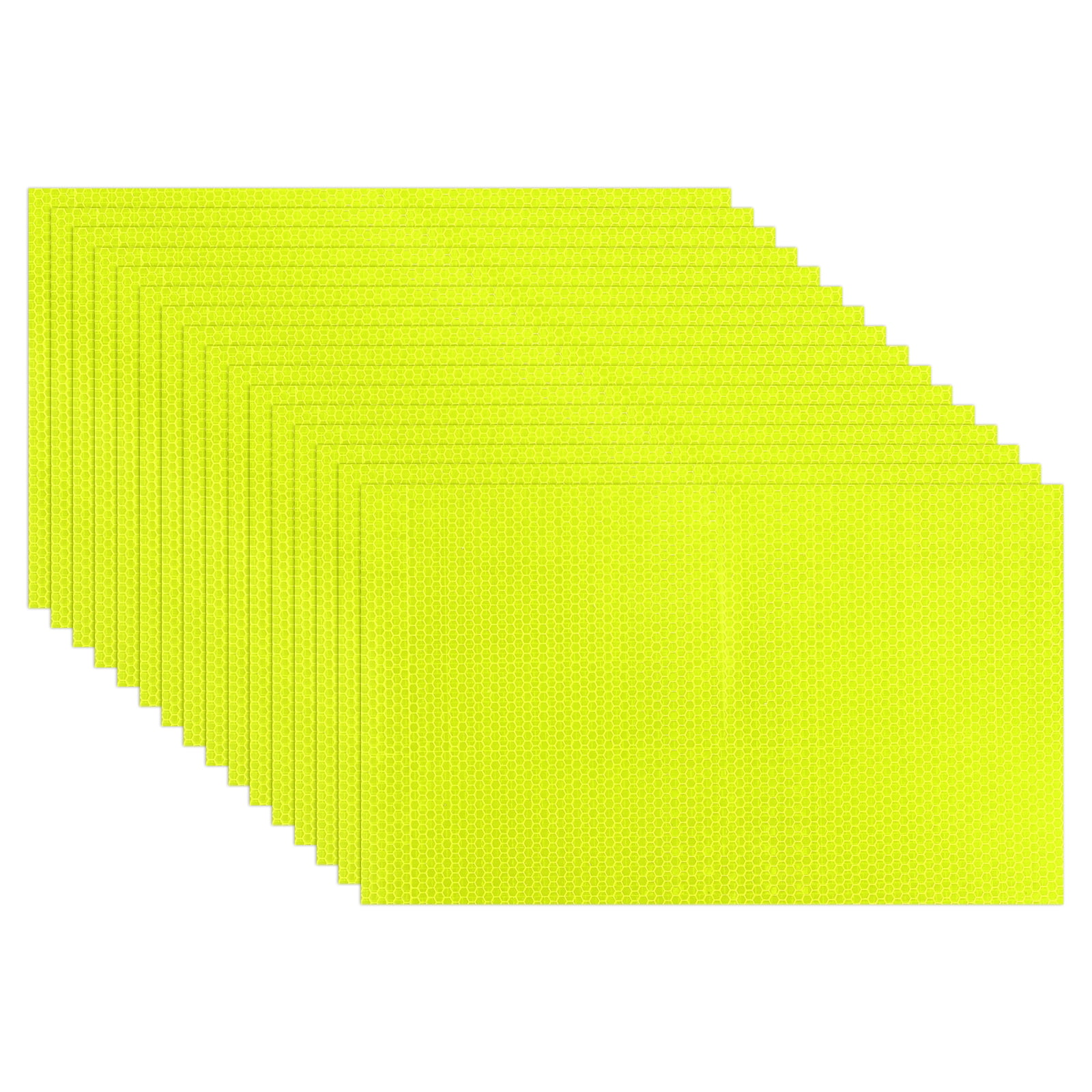 Uxcell Adhesive Reflective Stickers, Safety Reflective Tape Warning ...