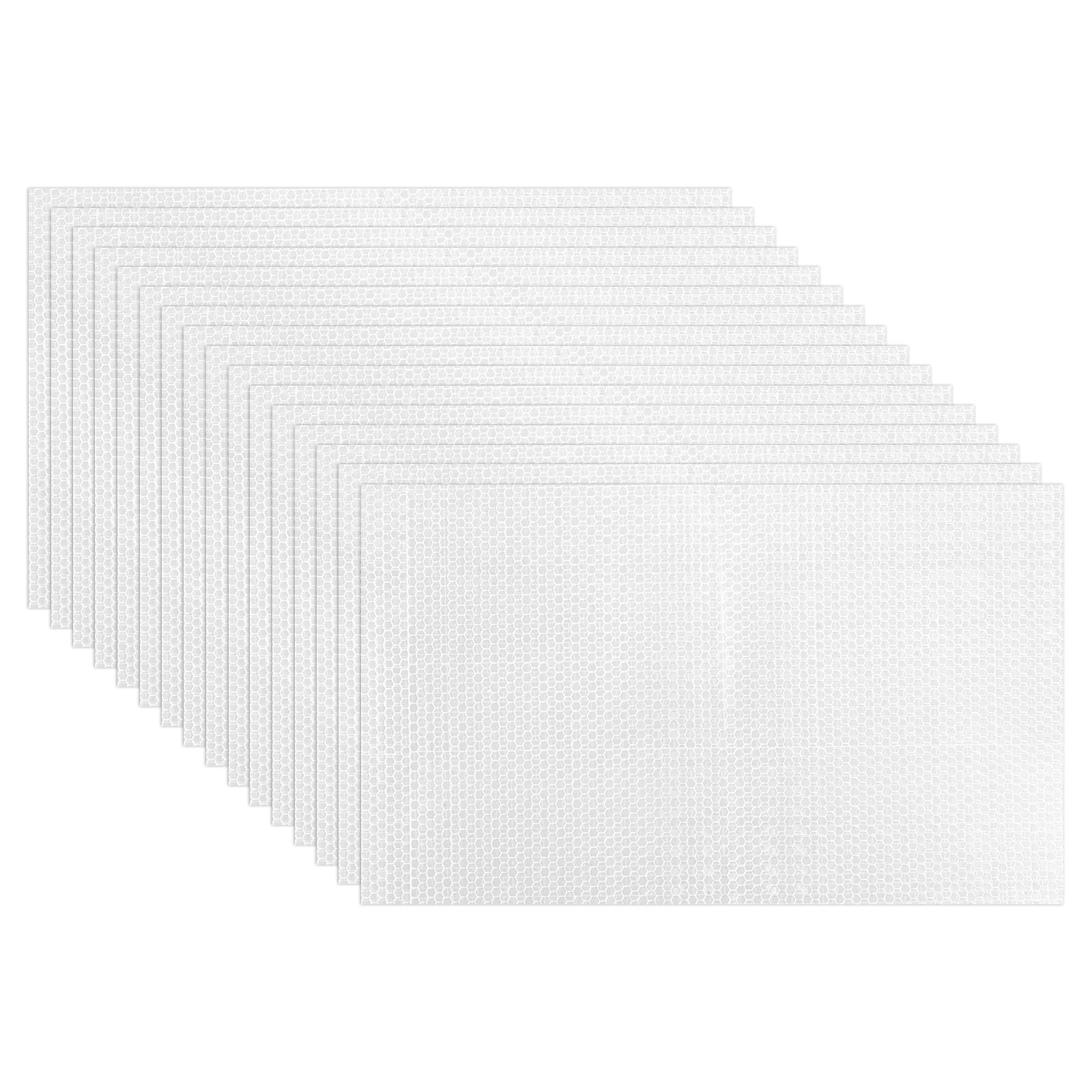 Uxcell Adhesive Reflective Stickers, Safety Reflective Tape Warning ...