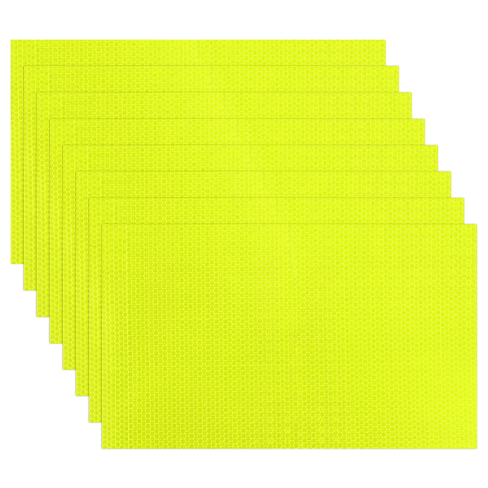 Uxcell Adhesive Reflective Stickers, Safety Reflective Tape Warning ...