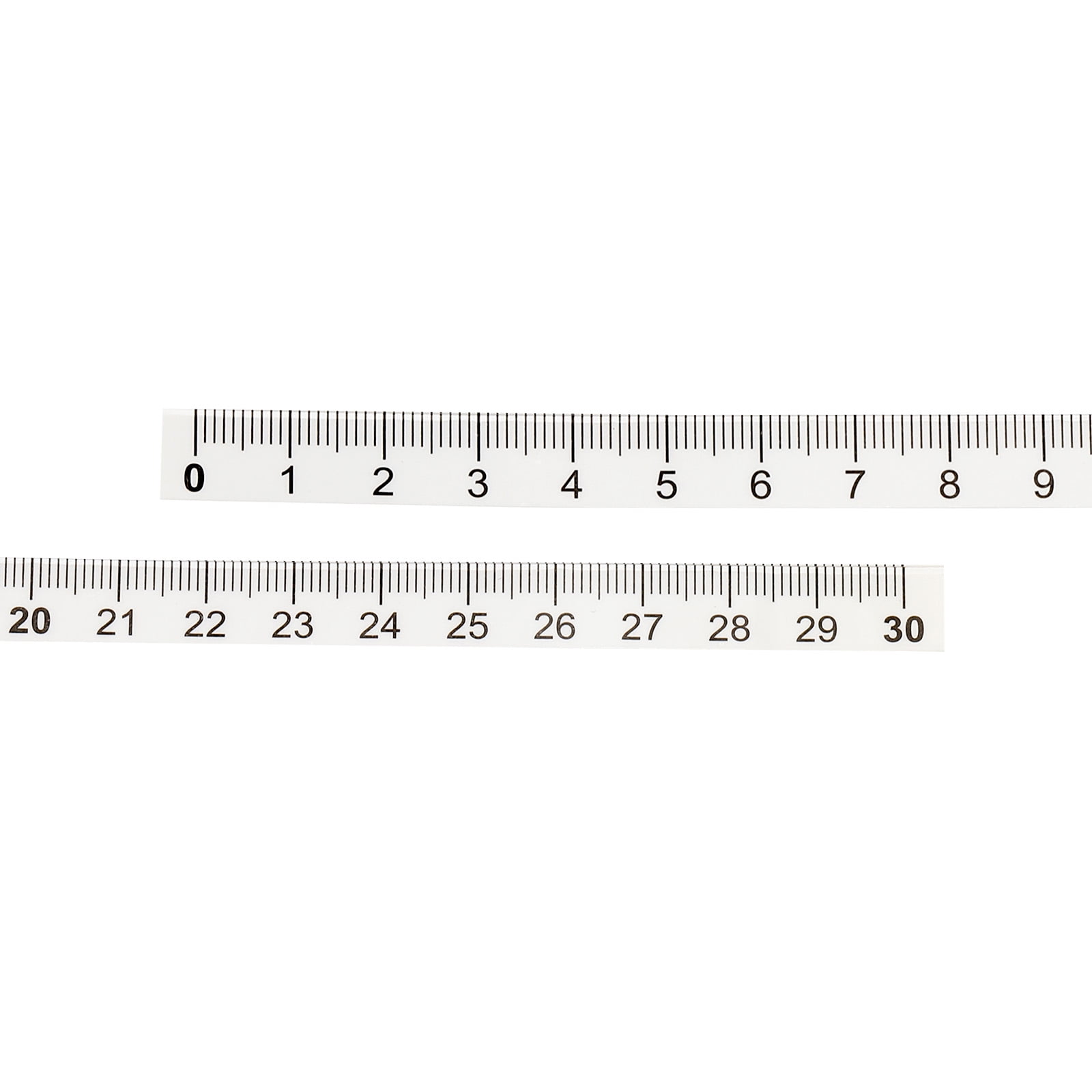 Uxcell Adhesive Ruler, 10 Pack 30cm Backed Tape Measure Waterproof for ...