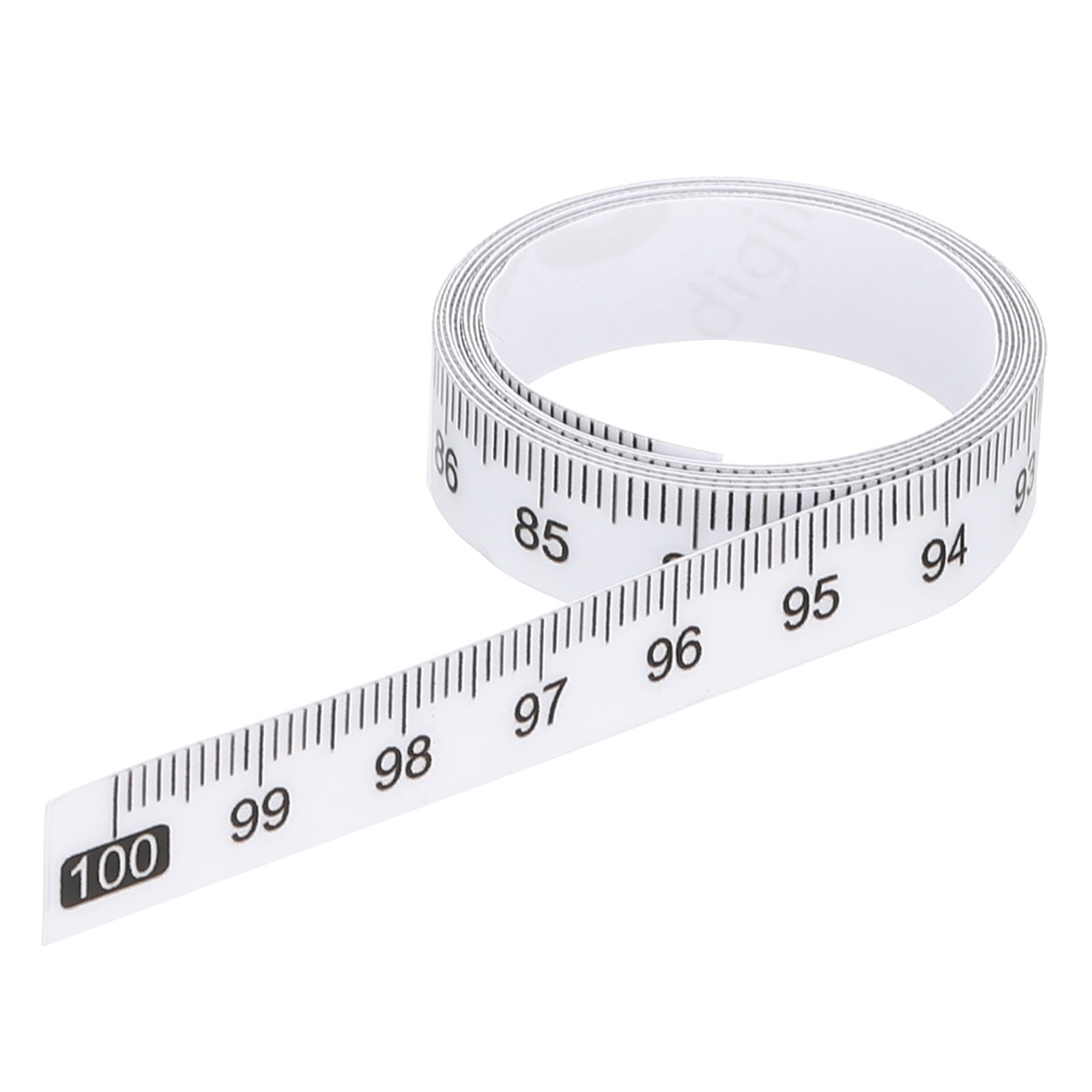 Uxcell Adhesive Ruler, 100cm Backed Tape Measures Sticker Waterproof ...