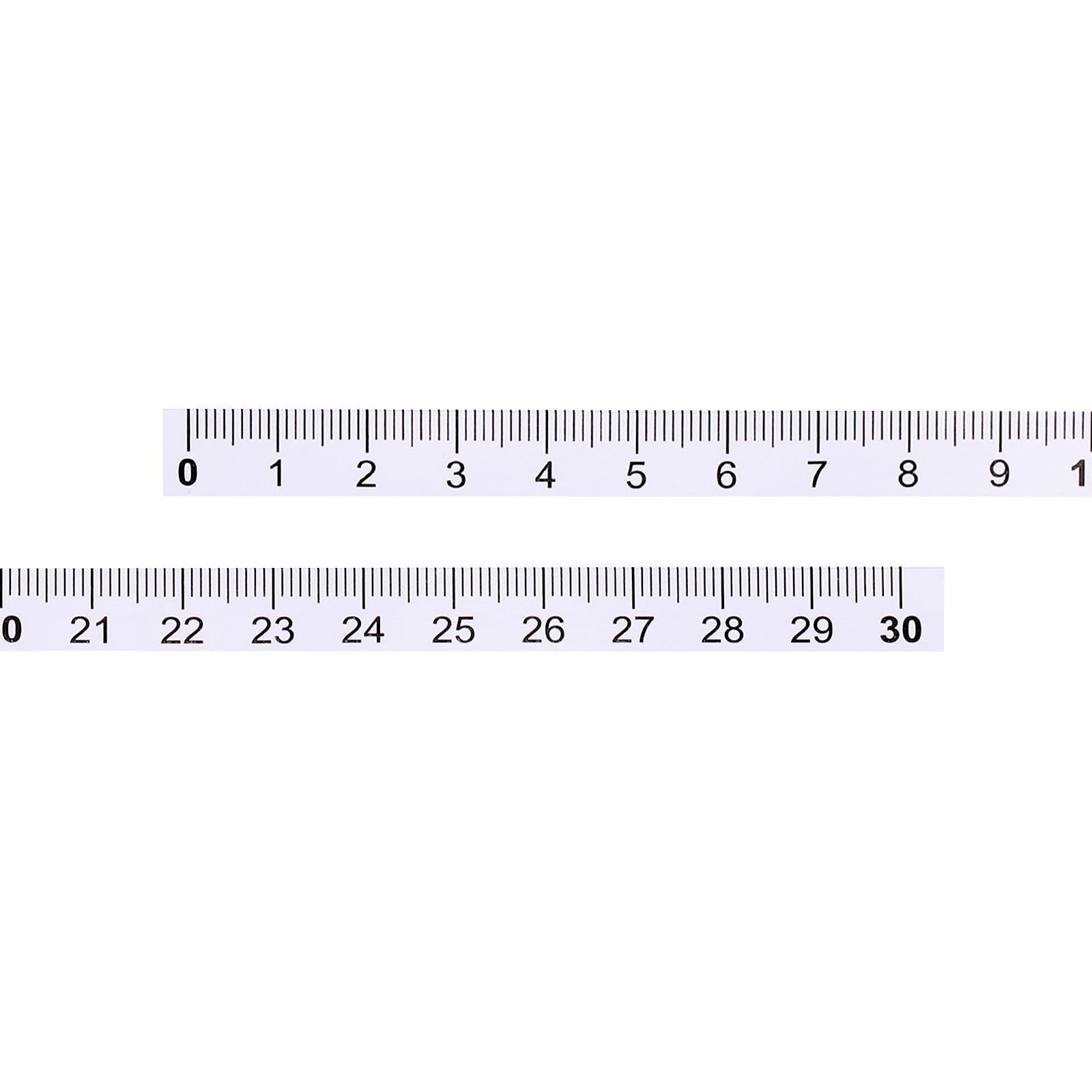 Uxcell Adhesive Ruler, 10Pcs 30cm Backed Tape Measure Sticker for ...