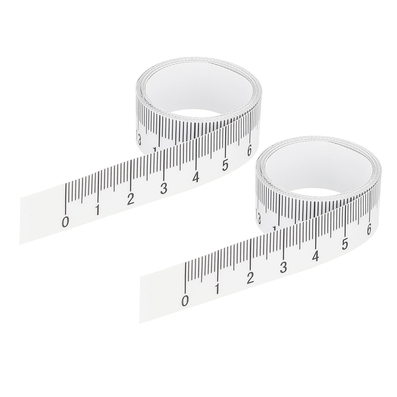Uxcell Adhesive Ruler, 2 Pack 100cm Backed Tape Measuring Waterproof ...
