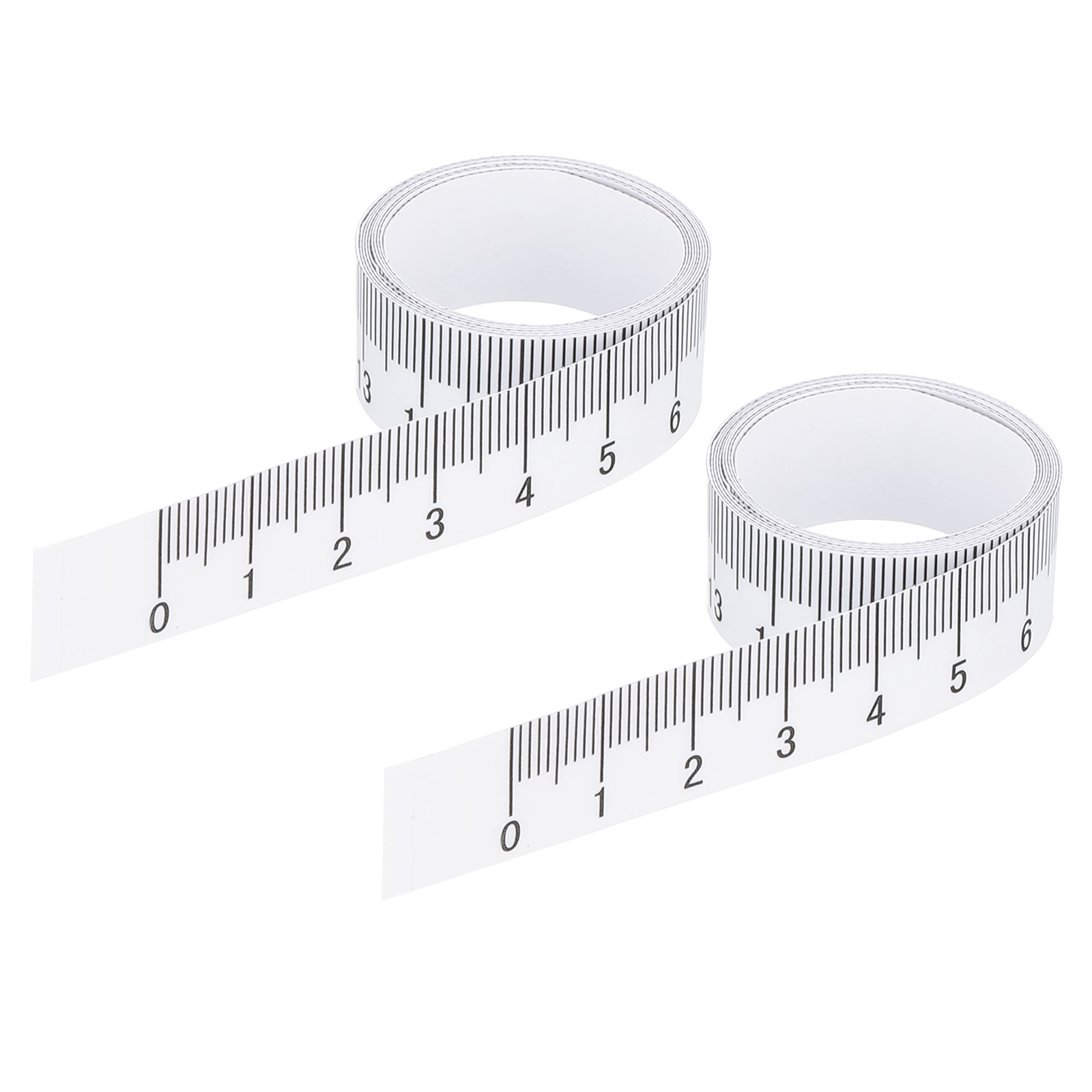 Uxcell Adhesive Ruler, 2 Pack 100cm Backed Tape Measuring Waterproof ...