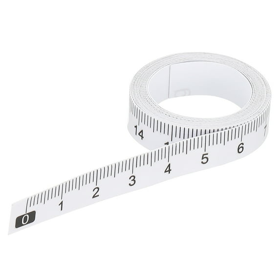 Uxcell Adhesive Ruler, 200cm Backed Tape Measure Sticker Waterproof for ...
