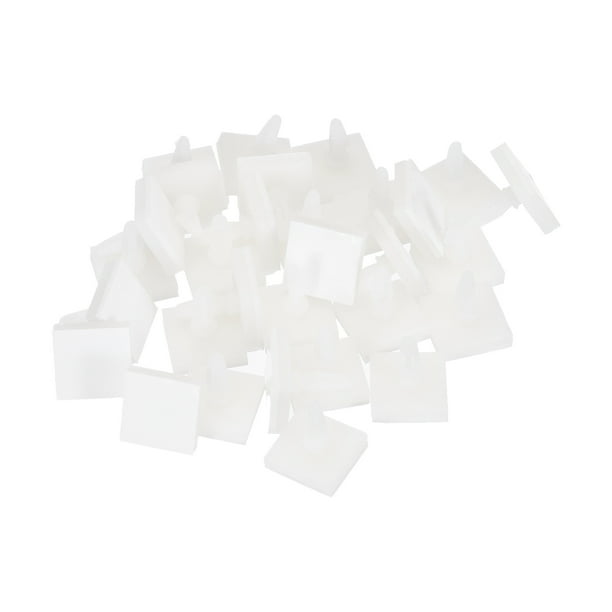 Uxcell Adhesive Standoff, 30 Pcs Reverse Mount Insulation Bracket ...